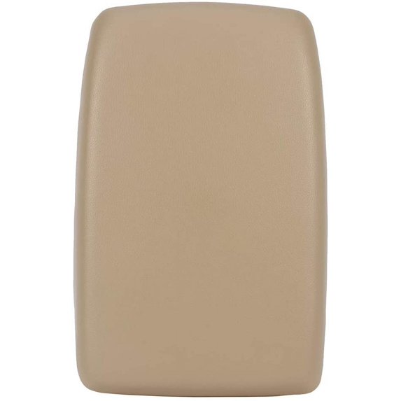 ECCPP Armrest Center Console Lid Cover, Beige Synthetic Leather, Fits ...