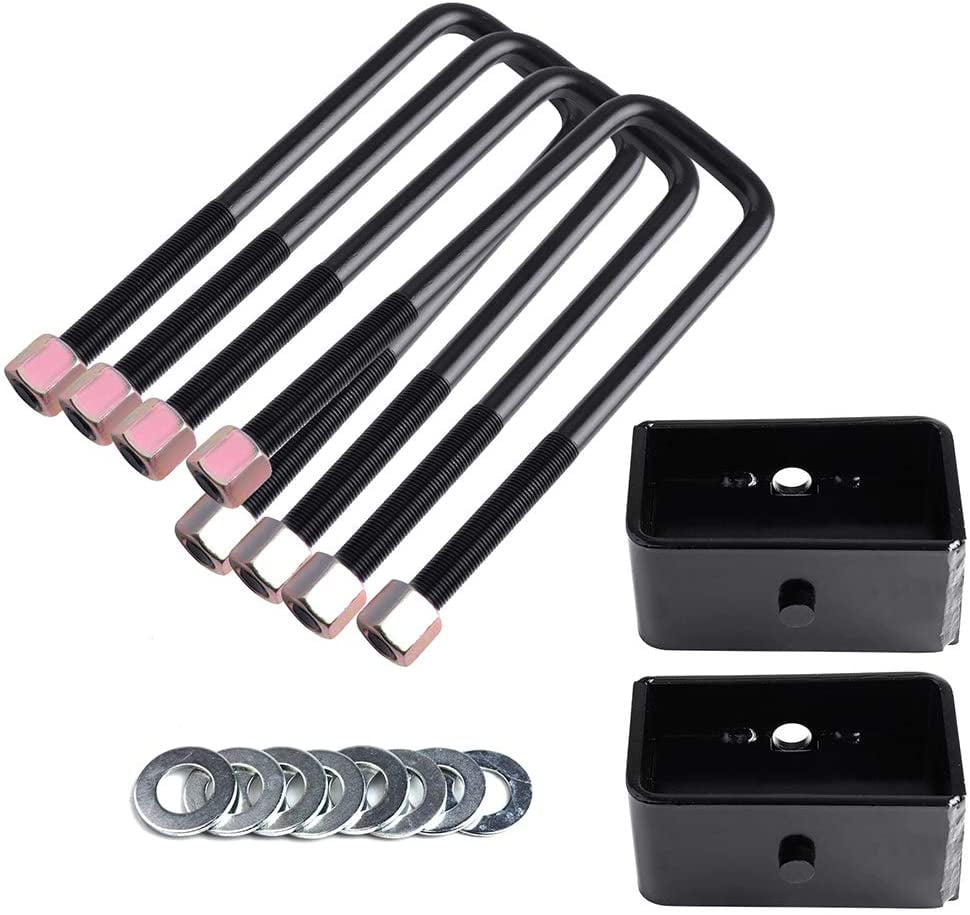 ECCPP Black Lift Blocks 3 inch Raise Your Vehicle 3" Rear Leveling Lift ...