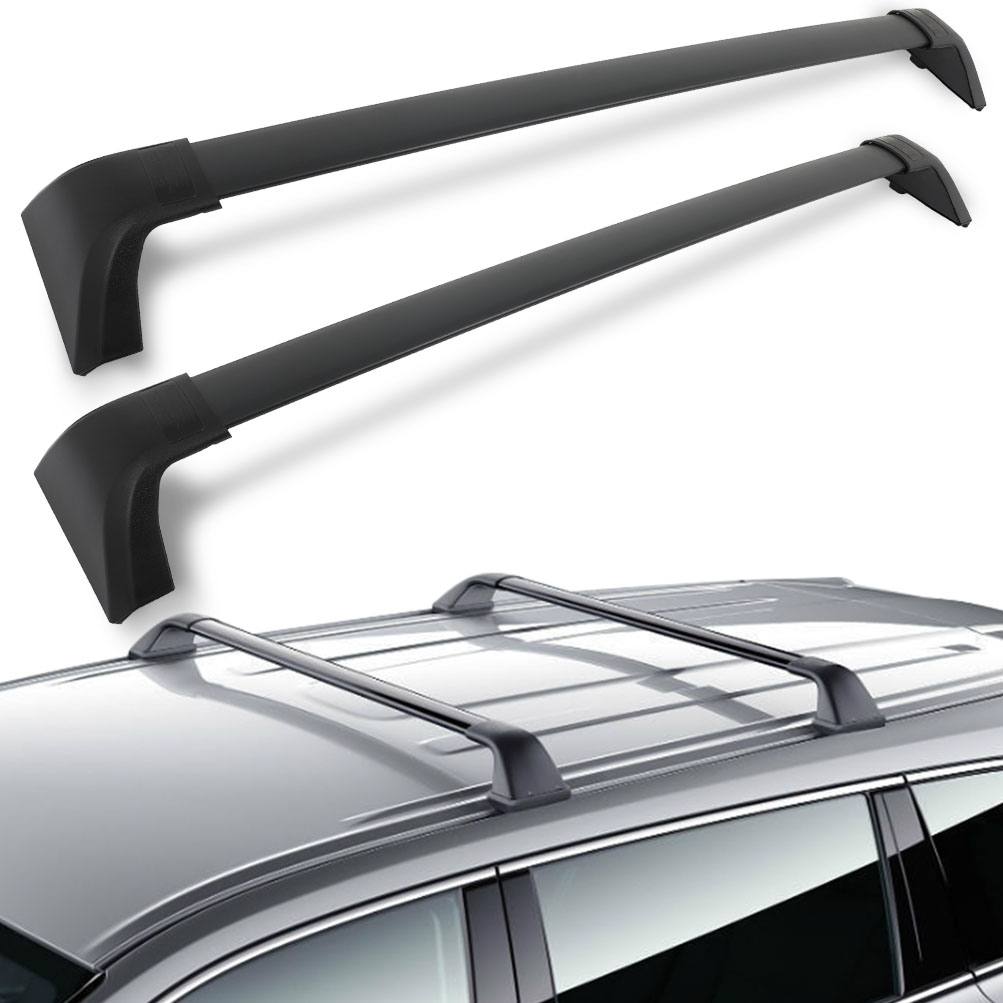 ECCPP Black Roof Rack Cross Bar Luggage Cargo Carrier Rails Fits For ...