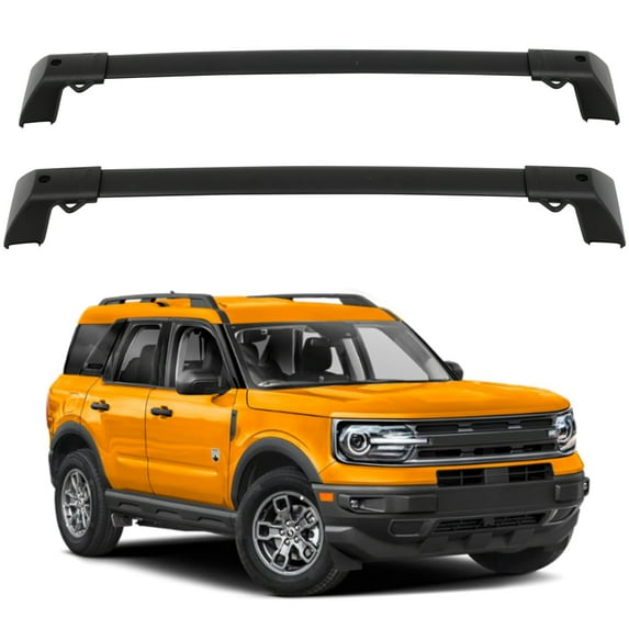 ECCPP Black Roof Rack Cross Bars Compatible with Ford Bronco Sport 2021 ...