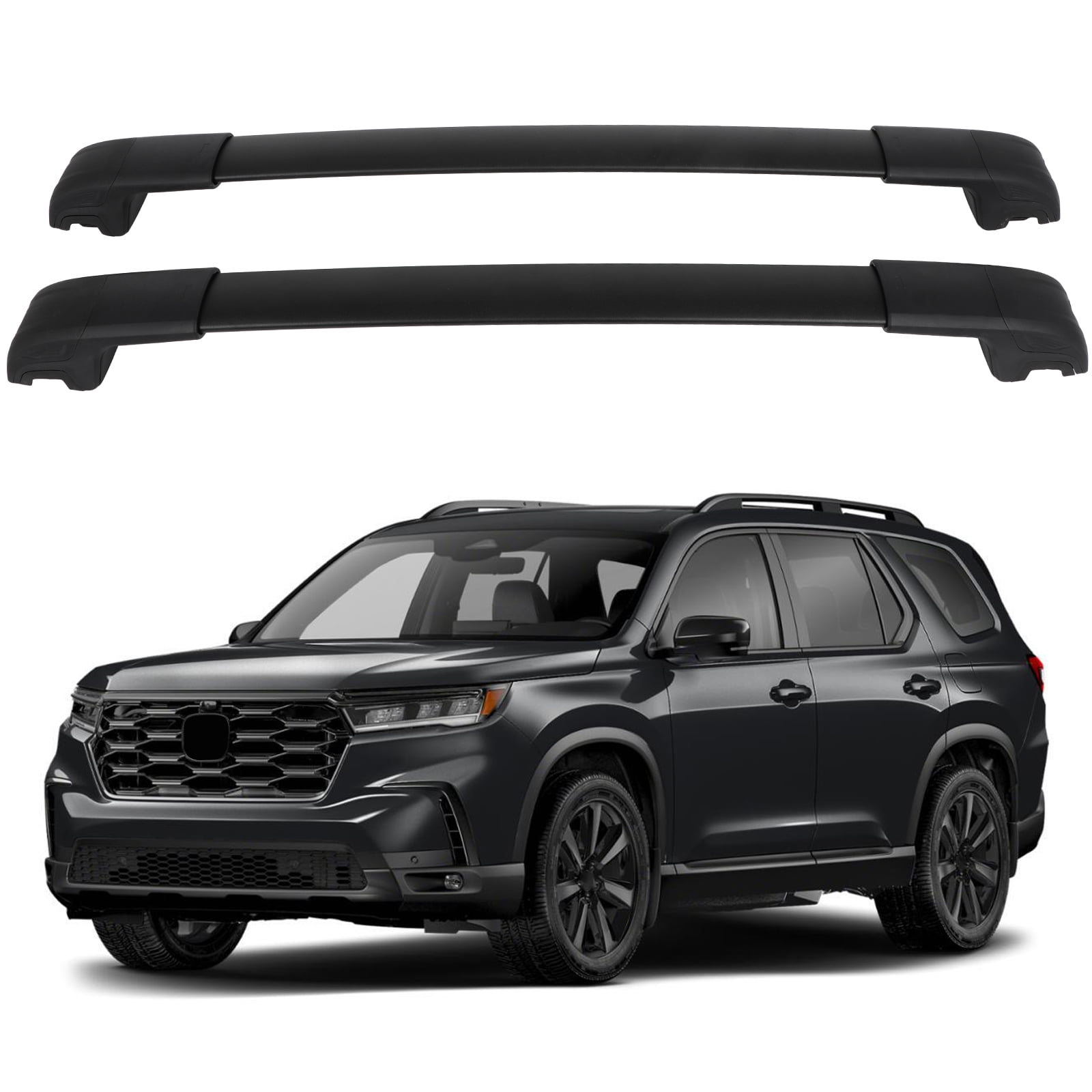 ECCPP Black Roof Rack Cross Bars Fits For Honda For Pilot 2023-2024 ...