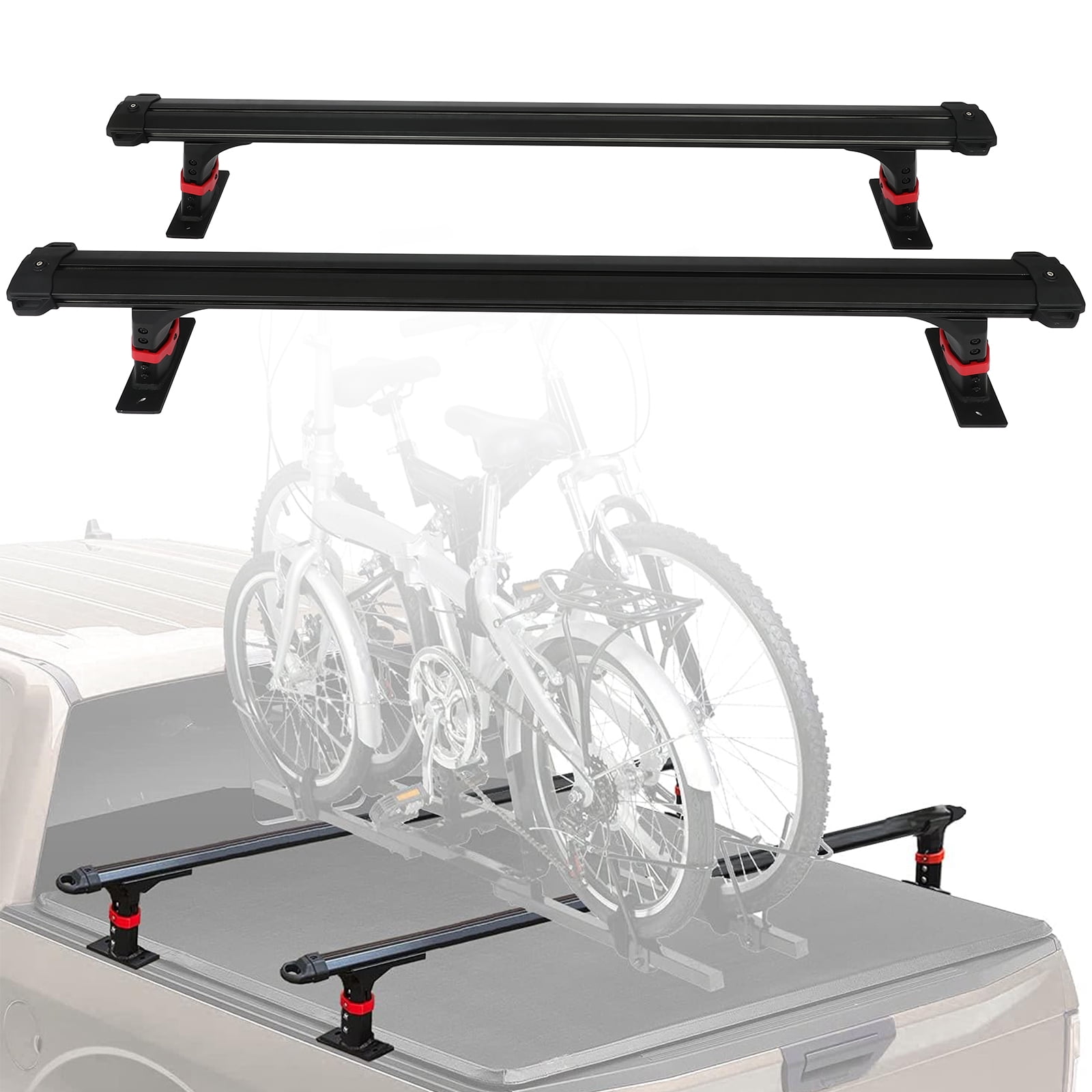 ECCPP Black Roof Rack Cross Bars Fits Universal 64" Side Rails Roof ...