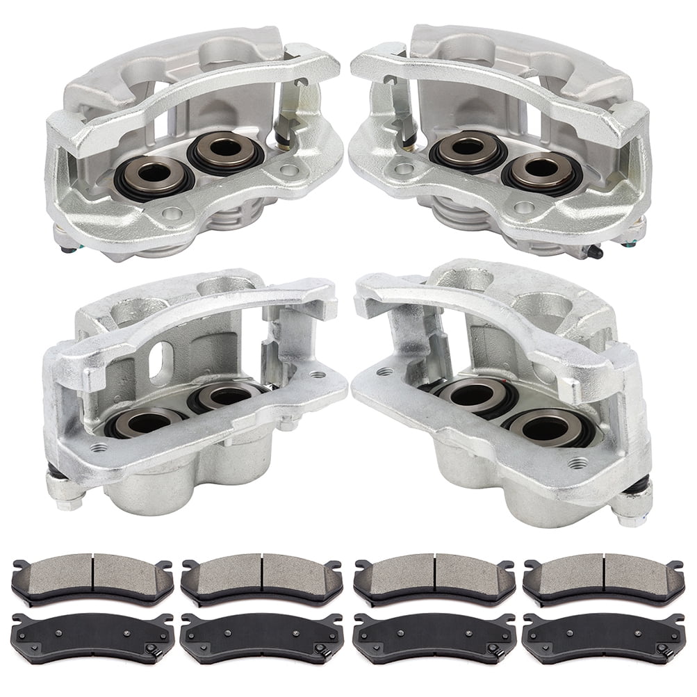 ECCPP Brake Calipers Assembly with Ceramic Pads fit for Cadillac ...