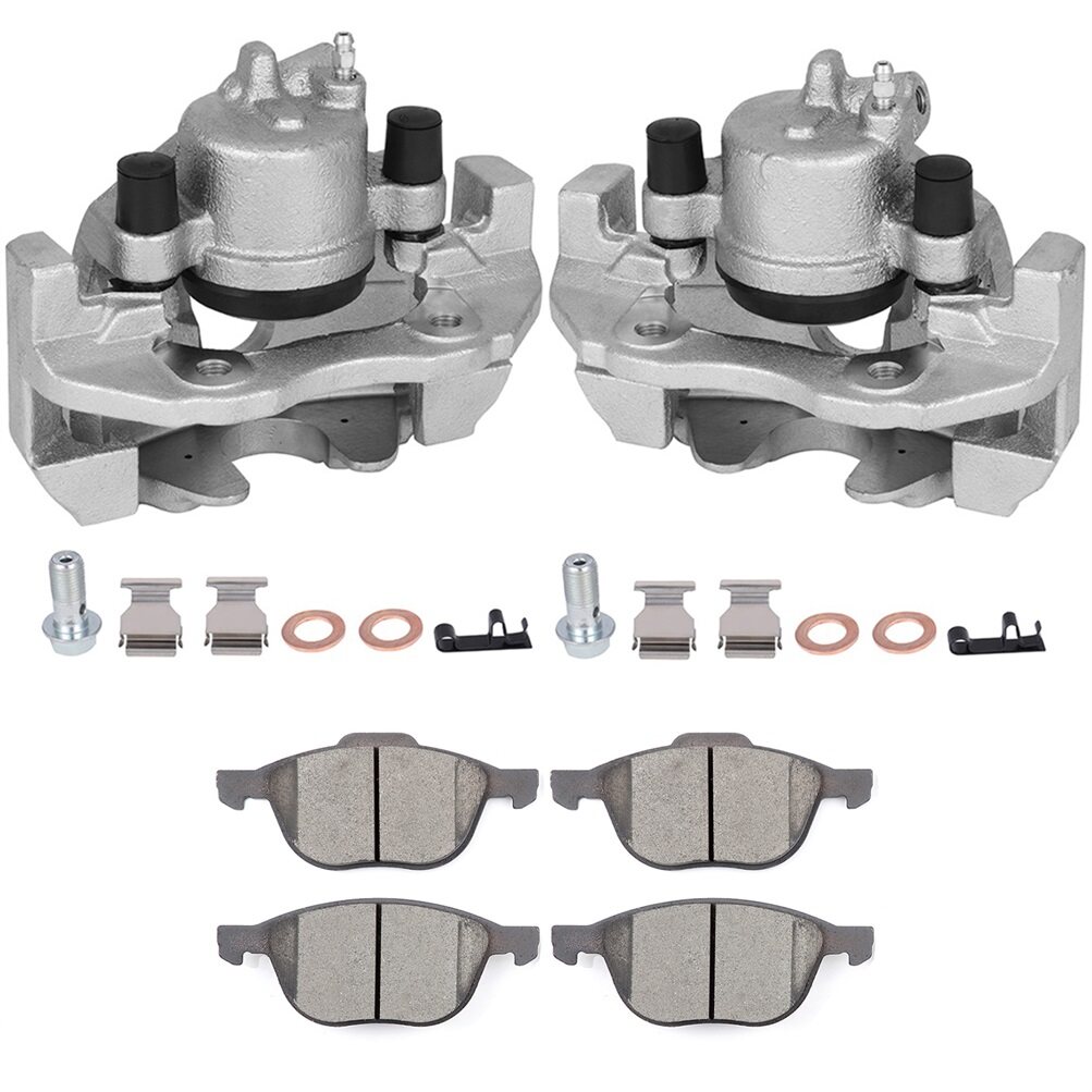 ECCPP Brake Calipers Brake Pads fit For Ford Focus 2004-2007 - Walmart.com