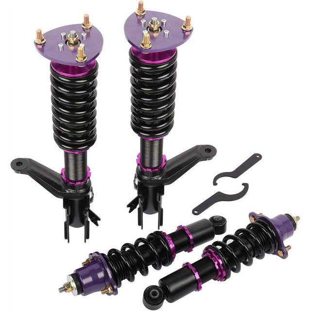 ECCPP Coilover Struts Spring Shocks Adjustable Height Coilovers ...