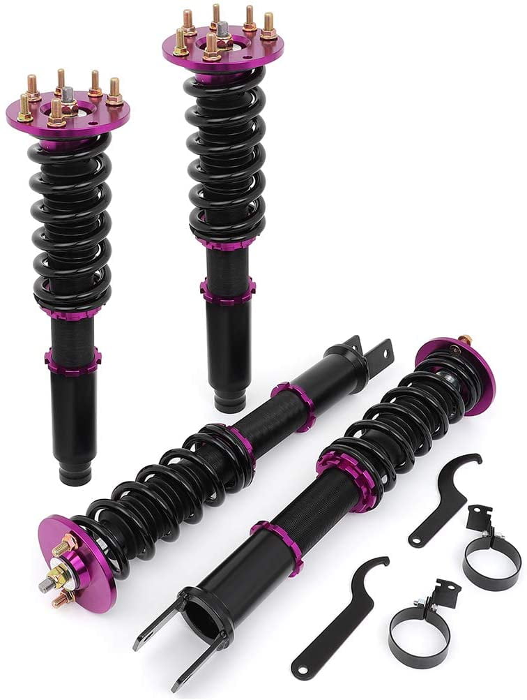 ECCPP Coilover Struts Spring Shocks Adjustable Height Coilovers ...