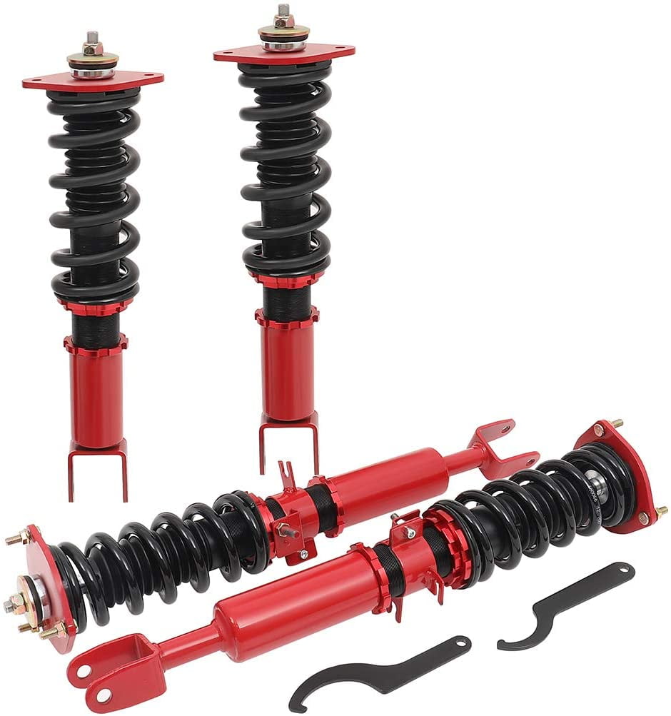 ECCPP Coilover Struts Spring Shocks Adjustable Height Suspension Struts ...