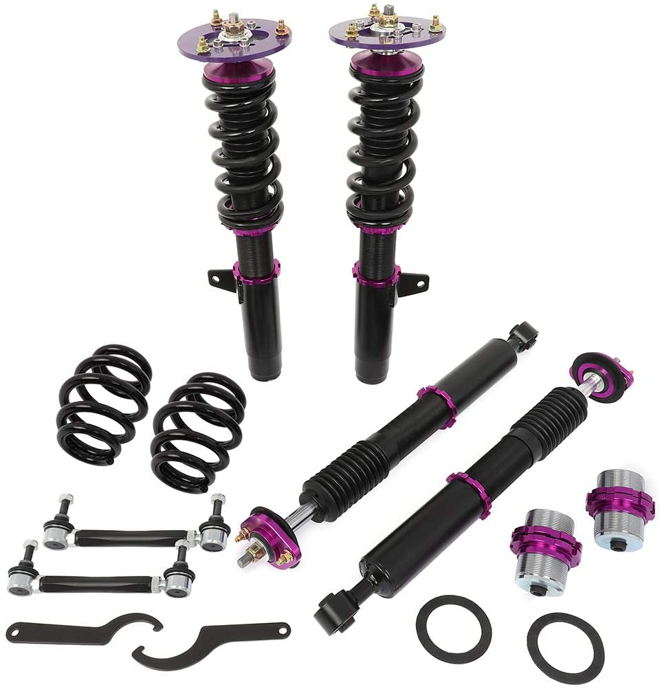 ECCPP Coilover Struts Spring Shocks Height Coilovers Suspension Struts ...