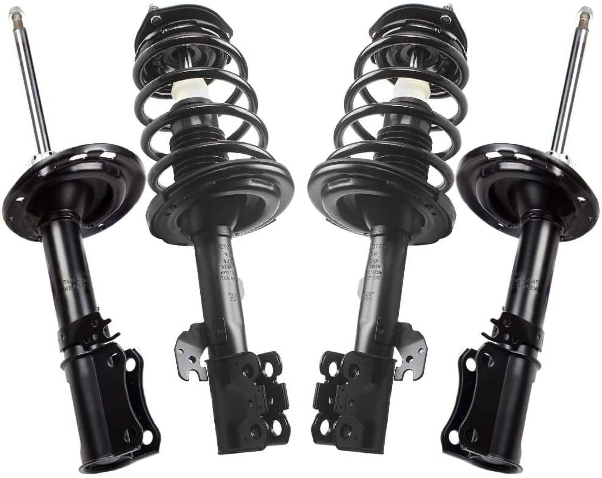 Eccpp Complete Struts Front And Rear Pair Strut Spring Assembly Shock