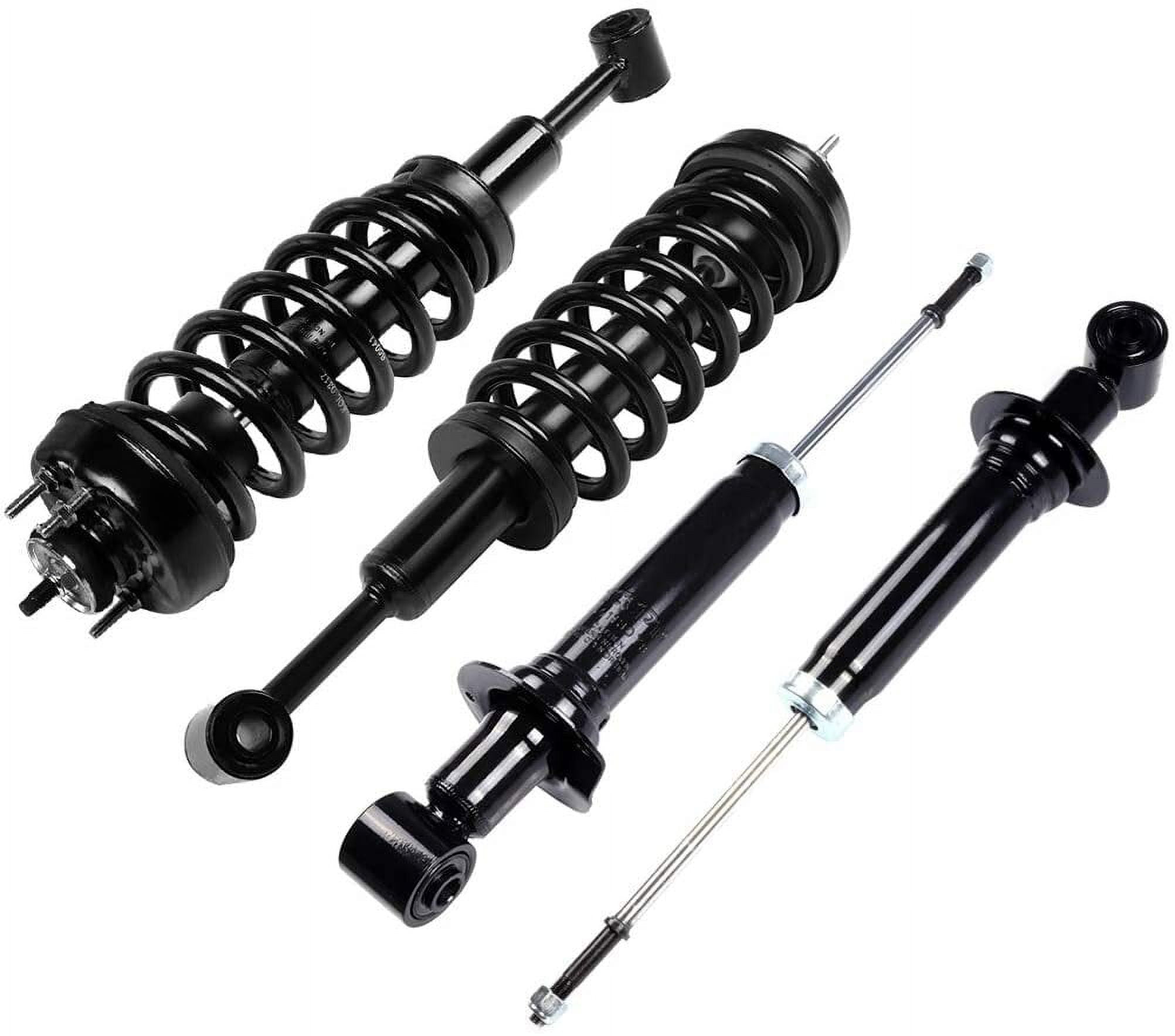 ECCPP Complete Struts Front and Rear Pair Strut Spring Assembly Shock ...
