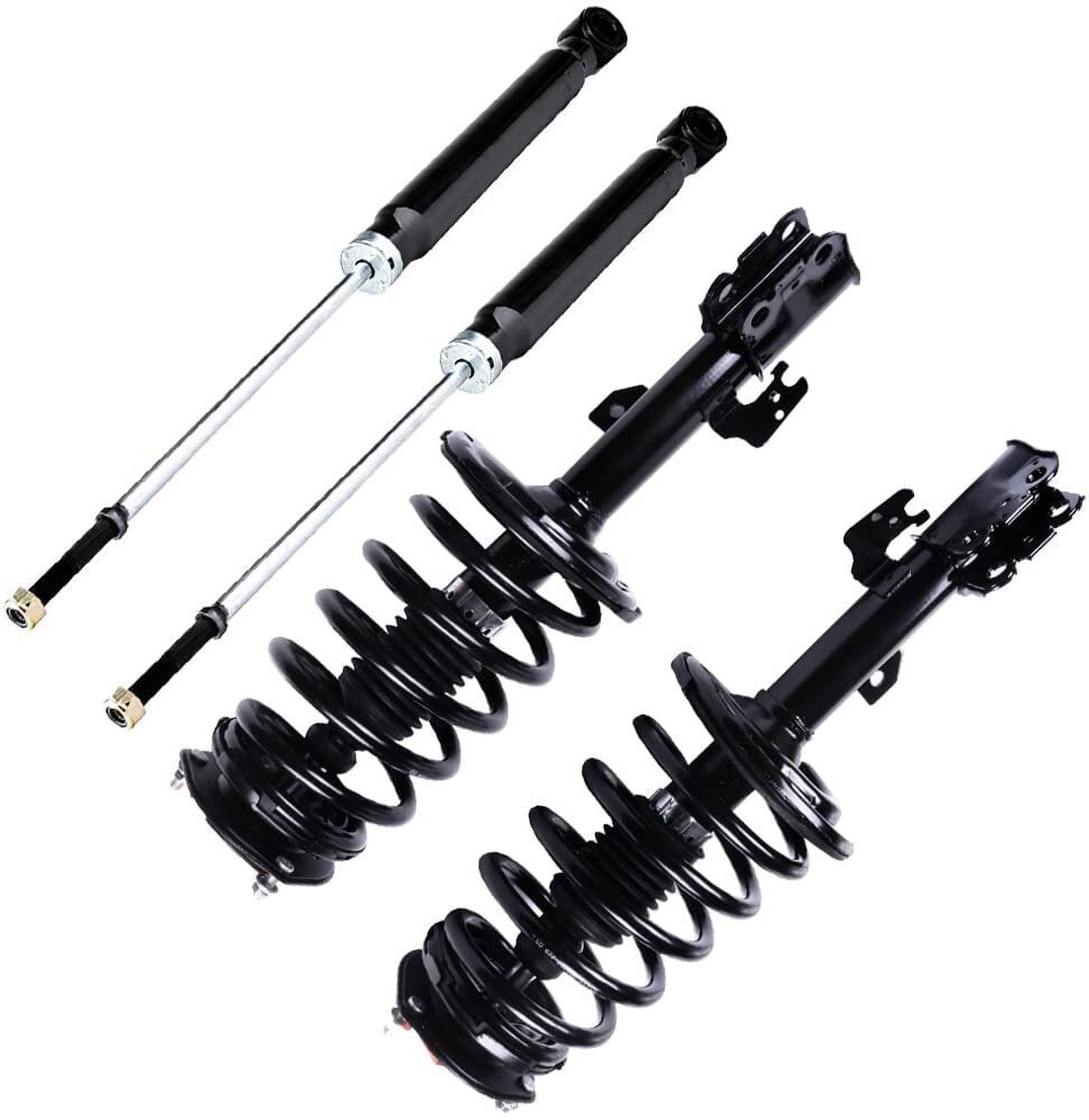 Eccpp Complete Struts Front And Rear Pair Strut Assembly Shock Absorber