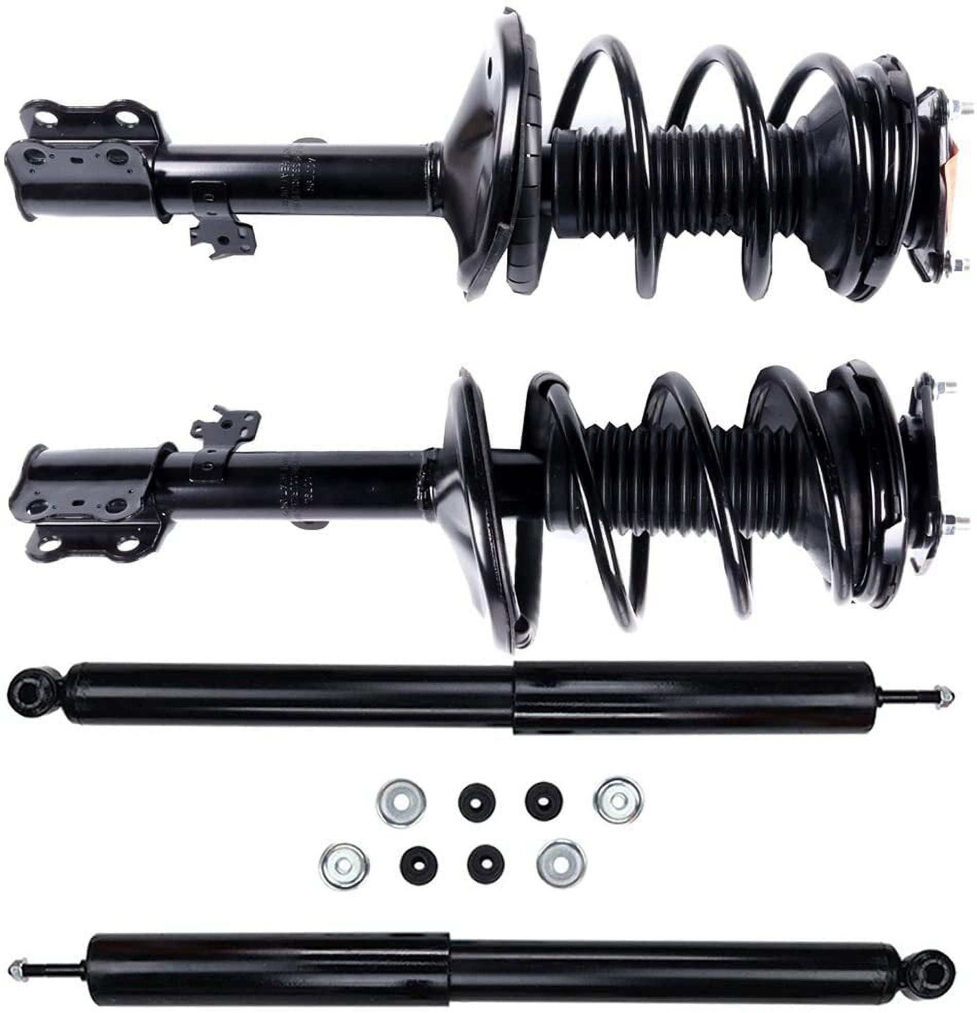 ECCPP Complete Struts Front and Rear Pair Strut Spring Assembly Shock ...