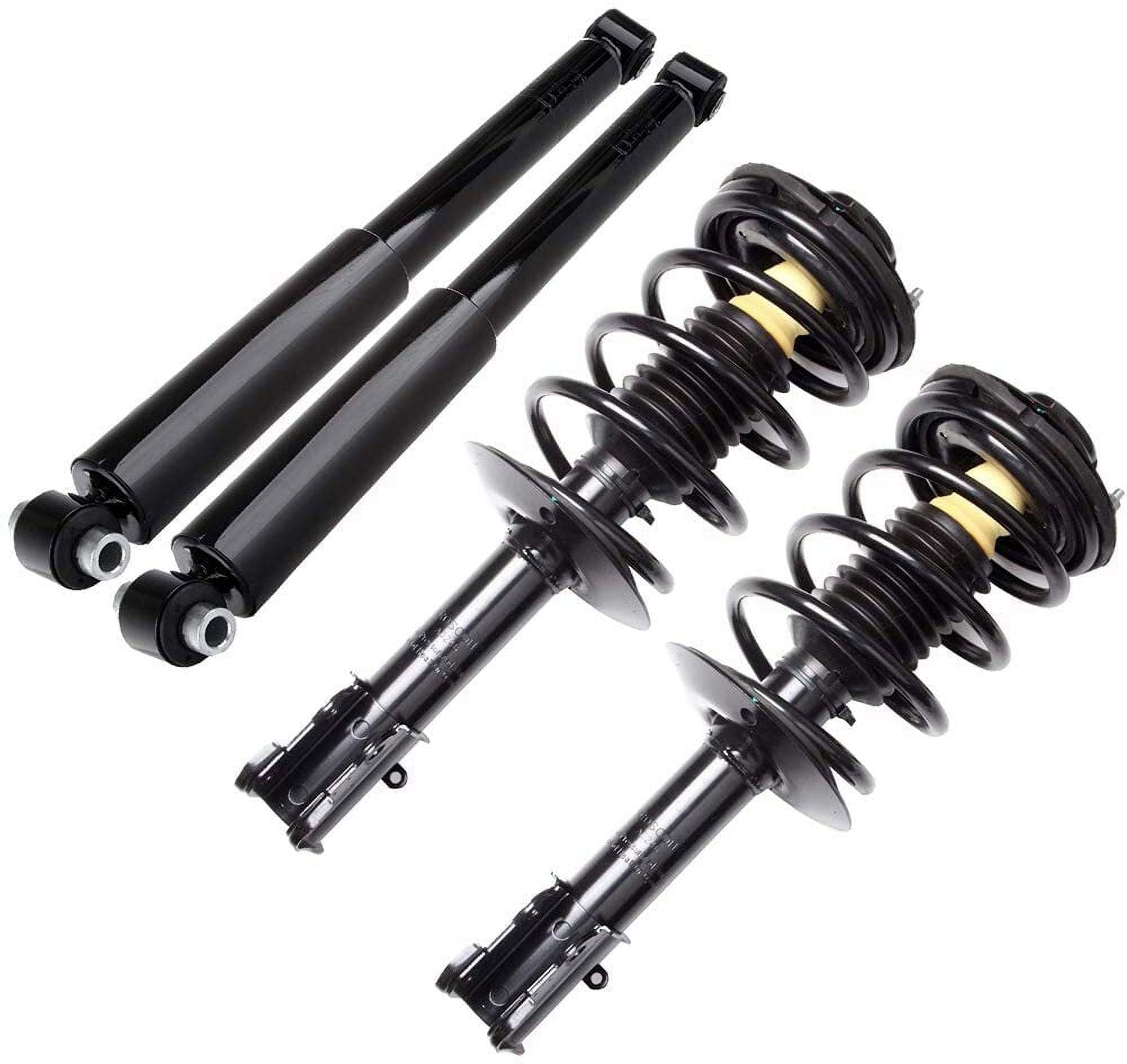 ECCPP Complete Struts Front and Rear Pair Strut Spring Assembly Shock ...