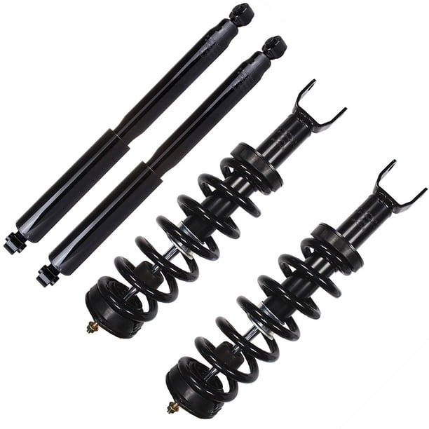 ECCPP Complete Struts Front and Rear Pair Strut Spring Assembly Shock ...