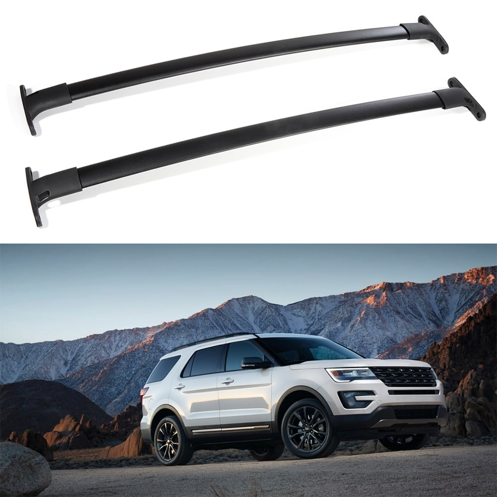 ECCPP Cross Bars Roof Rack fit for Ford Explorer 2016-2019 Cargo Racks ...