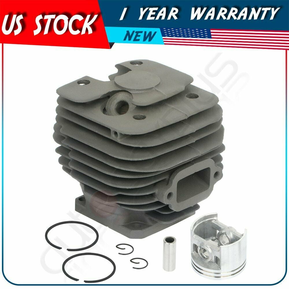 ECCPP Cylinder Piston Pin Ring Kit 52mm Bore For stihl MS381 Chainsaw ...