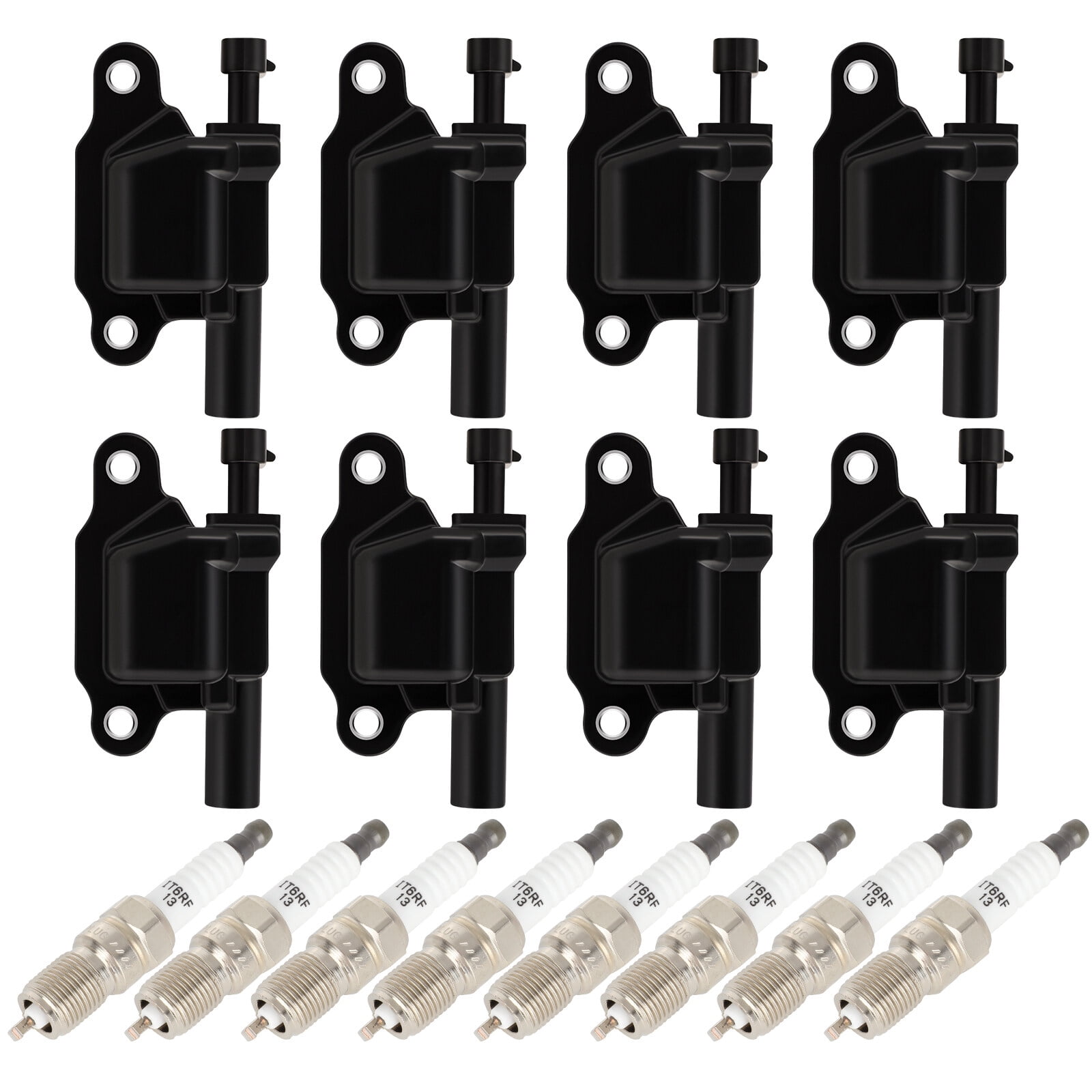 ECCPP D510C 8 ignition coils with 8 iridium Spark Plugs for Chevrolet ...