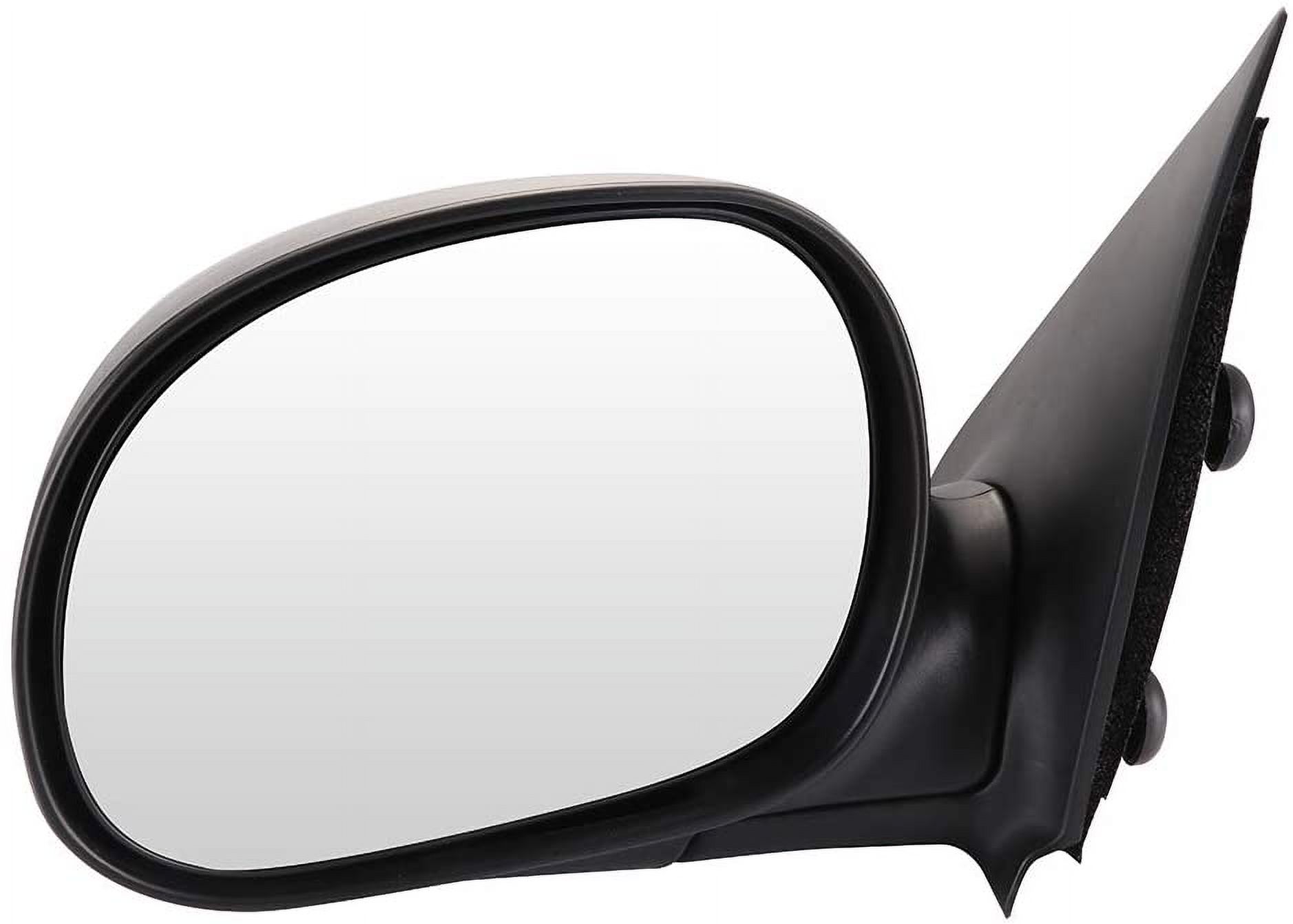 ECCPP Driver Side Mirrors, Left Side Rear View Mirrors Black Manual ...