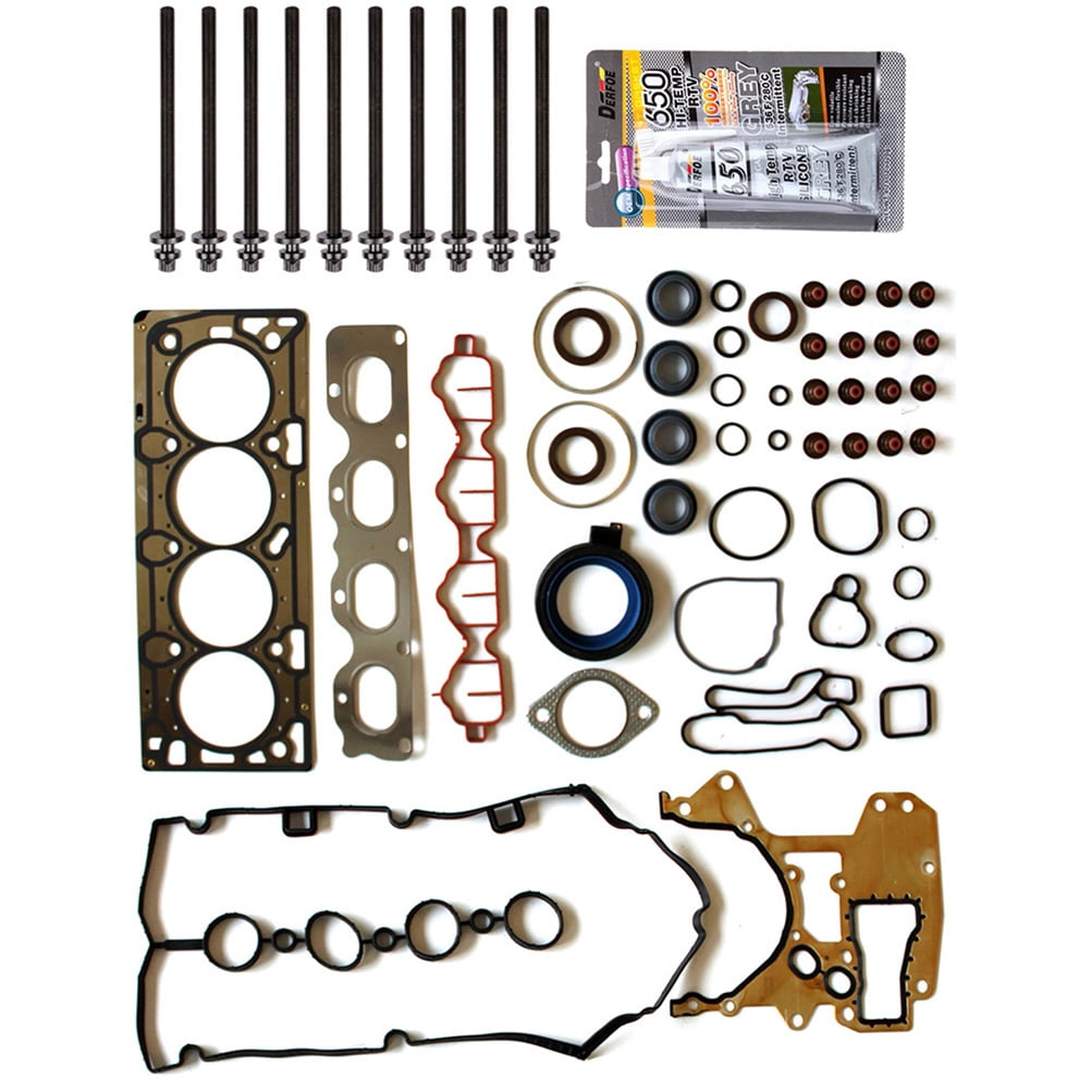 ECCPP Engine Head Gasket Set w/Bolts fit 09-11 for Chevrolet Aveo 1.6L ...