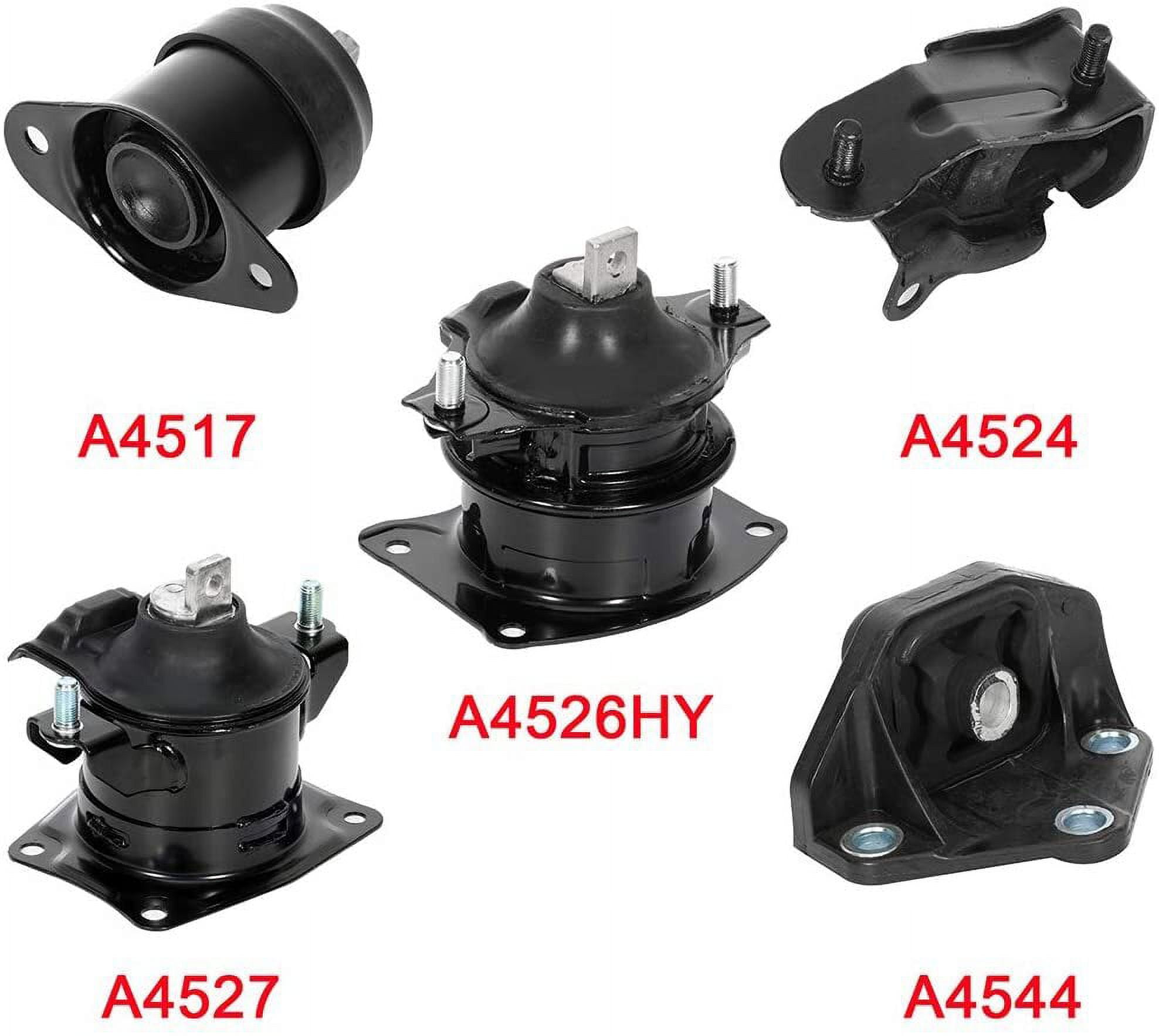 ECCPP Engine Motor and Trans Mounts A4526 A4517 A4527 A4544 A4524 Set ...