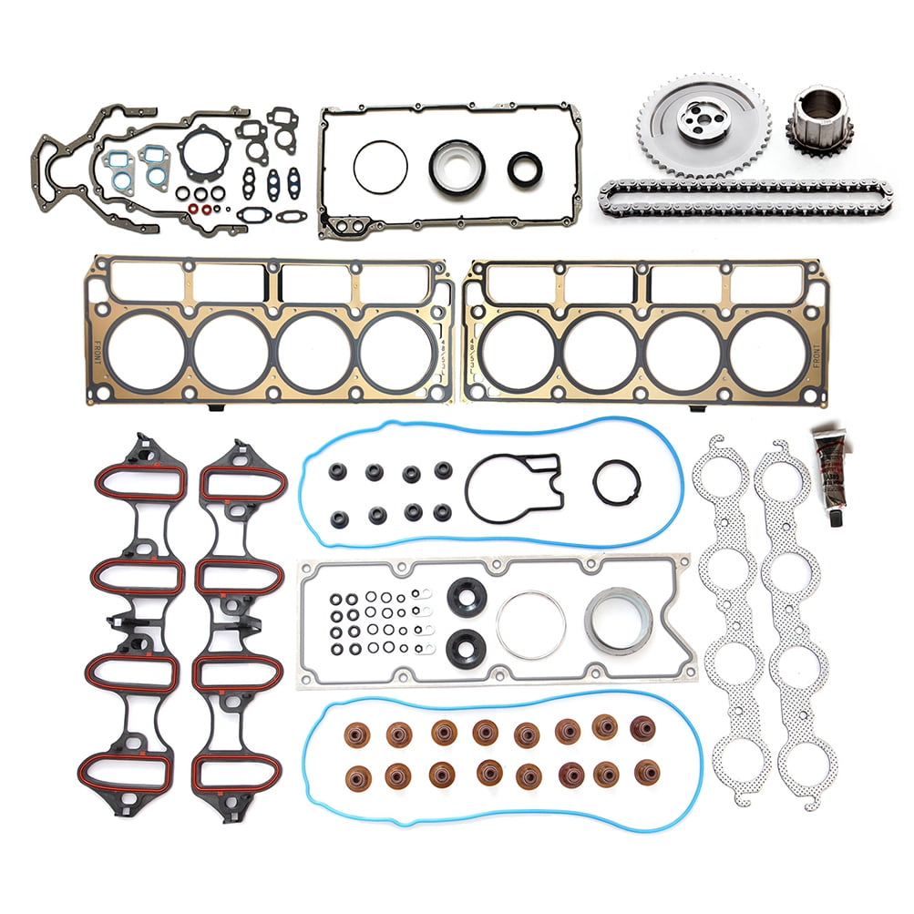 ECCPP Engine Replacement Timing Part Timing Chain Kit Full Gasket Sets ...