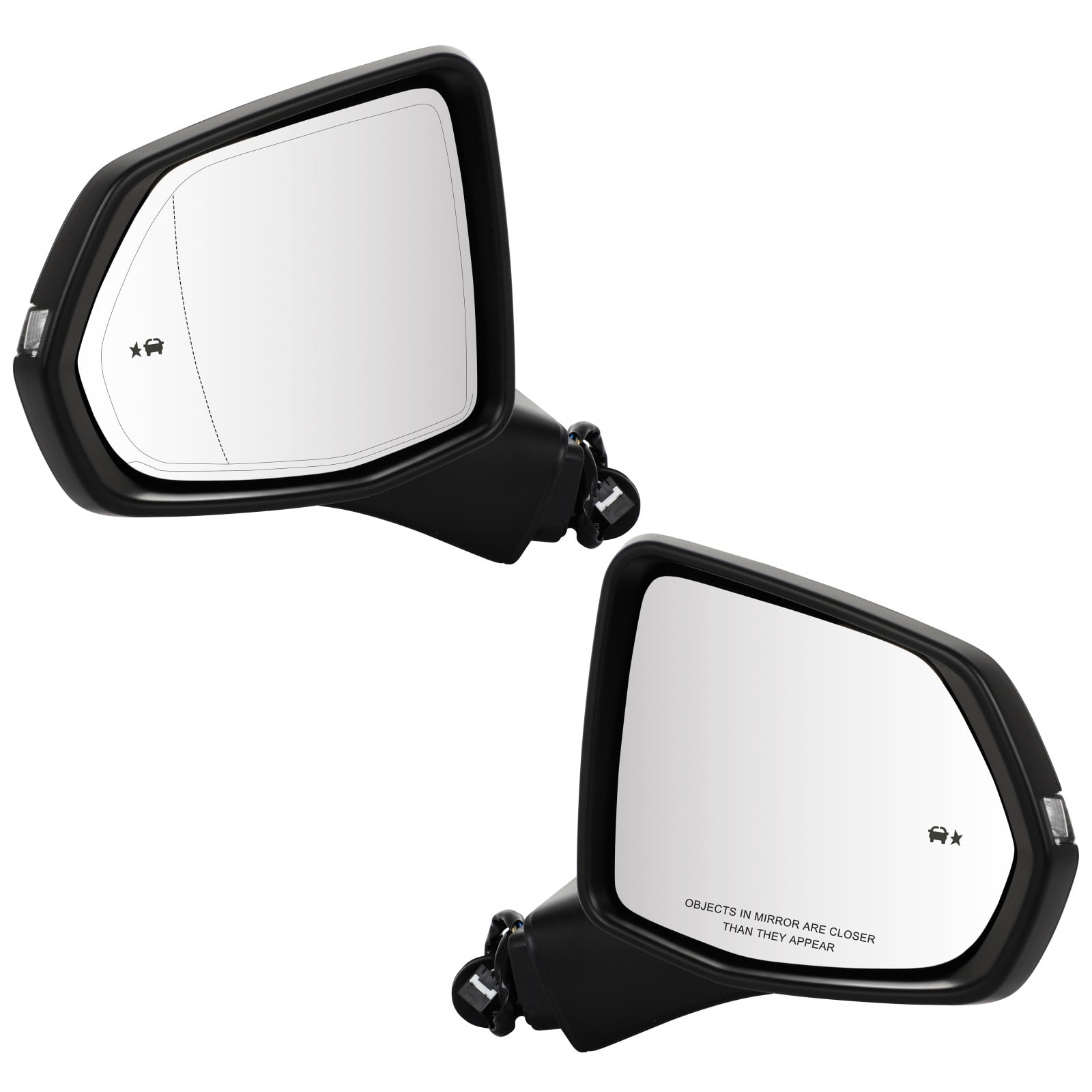 ECCPP Exterior Mirrors Replace with 2019-2021 For Chevy For BLAZER ...