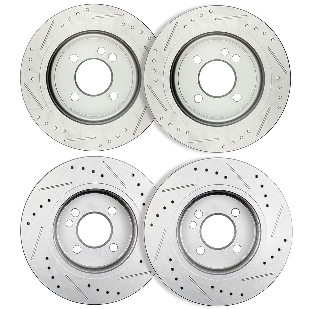 ECCPP Front 276 mm And Rear 259 mm Brake Rotors For 2002 2003 2004 ...