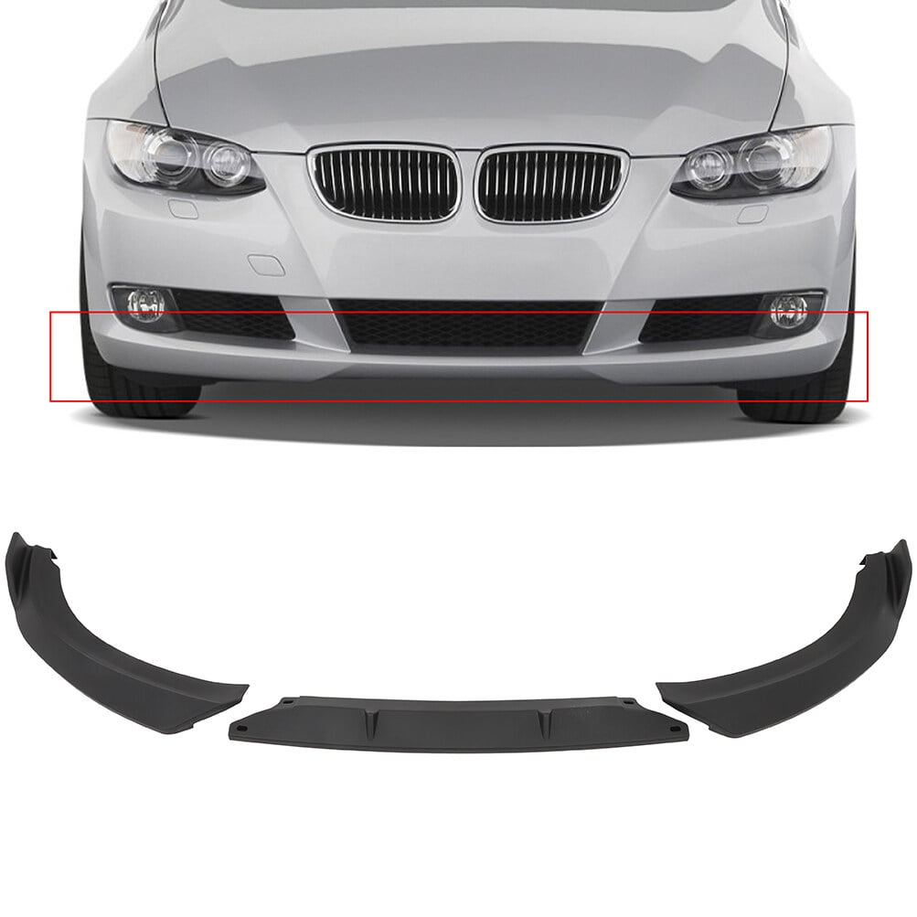 ECCPP Front Bumper Lip ABS fit for 2007-2010 for BMW E92 3-Series Coupe ...