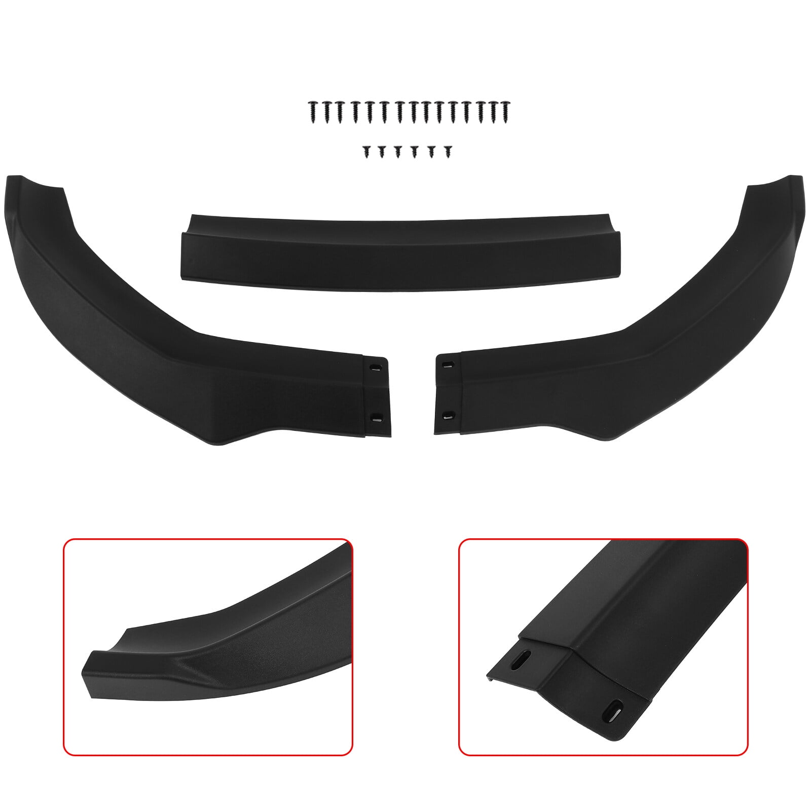 ECCPP Front Bumper Lip PP fit for 2011-2016 for Ford F250 F350 F450 ...