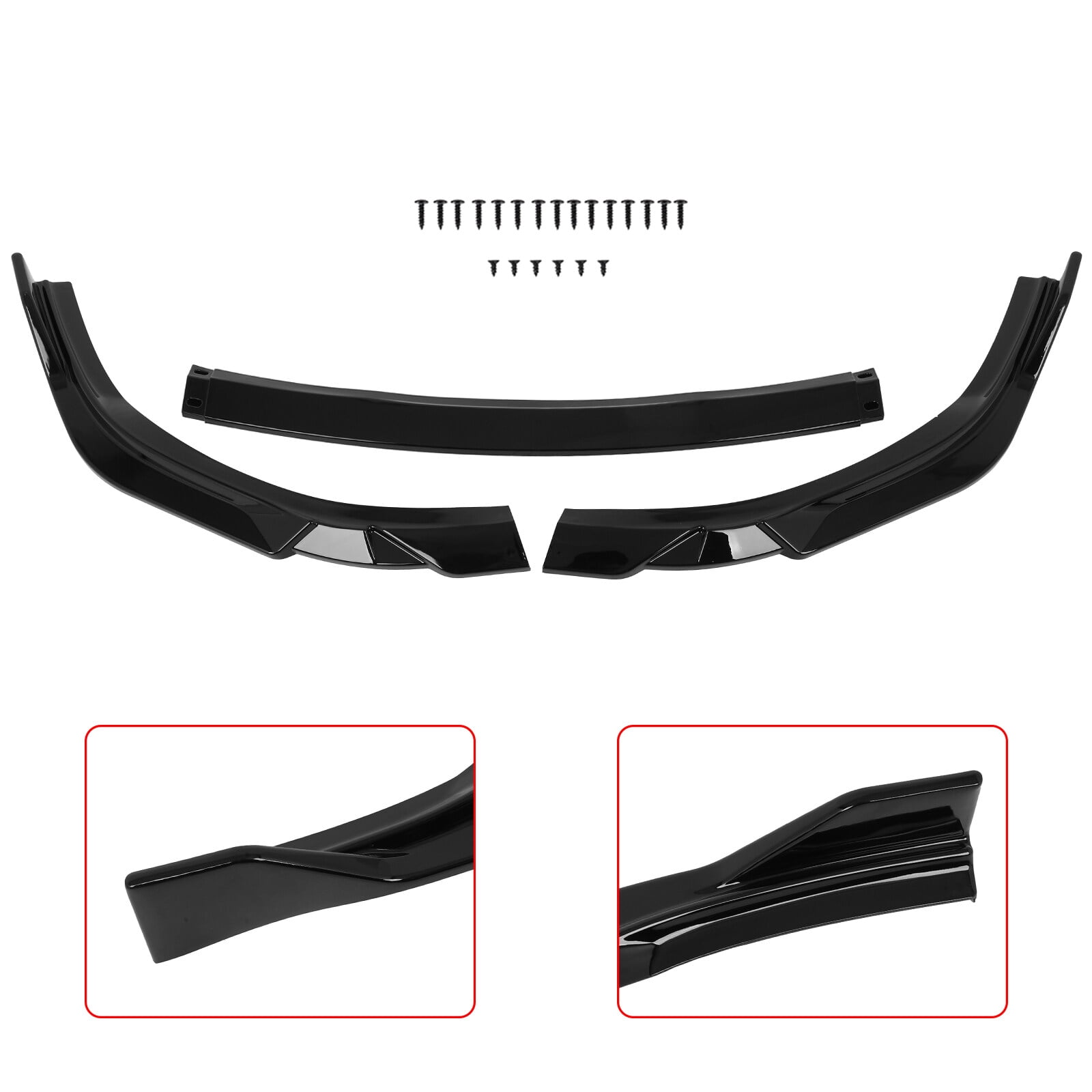 ECCPP Front Bumper Lip PP fit for 2013-2015 for Lexus ES350 ES300h ...