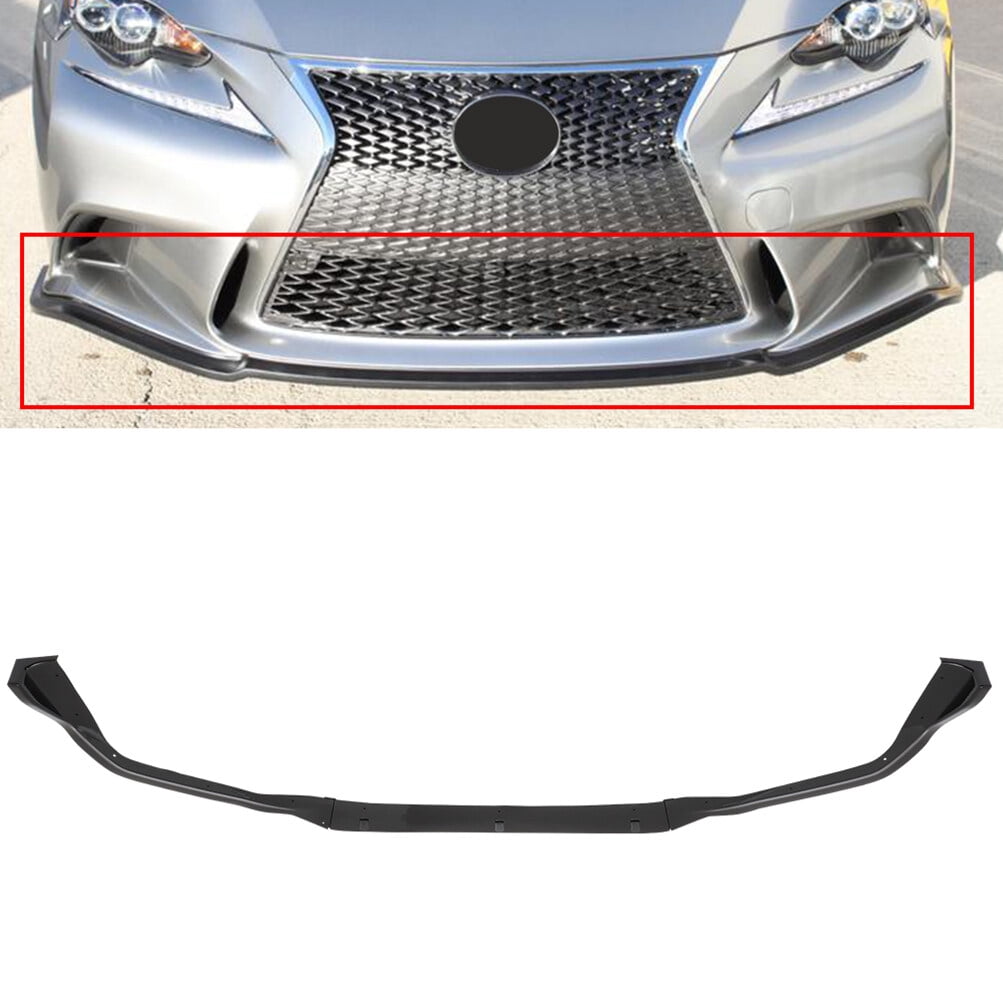 ECCPP Front Bumper Lip PP fit for 2014-2016 for Lexus IS-Series F-Sport ...