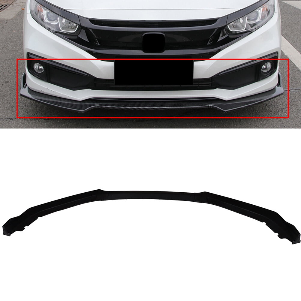 ECCPP Front Bumper Lip PP fit for 2016-2020 for Honda Civic Front Lip ...