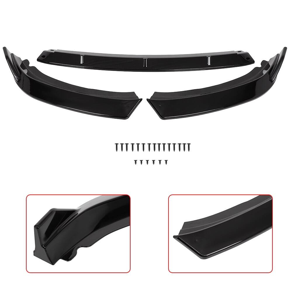 ECCPP Front Bumper Lip PP fit for 2019-2021 for Volkswagen Jetta Front ...