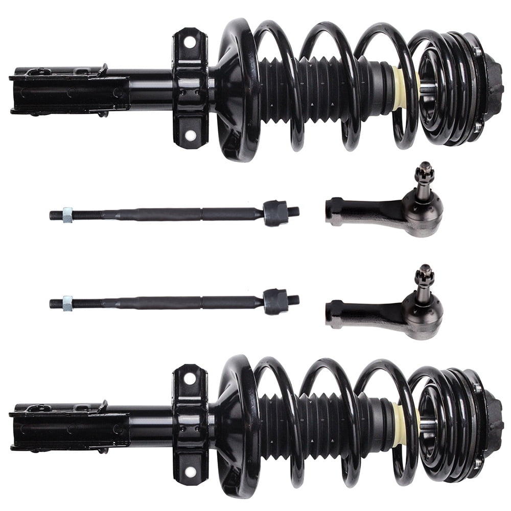 ECCPP Front Strut Spring Assembly Tie Rod End Fits 2003-2007 for Saturn ...