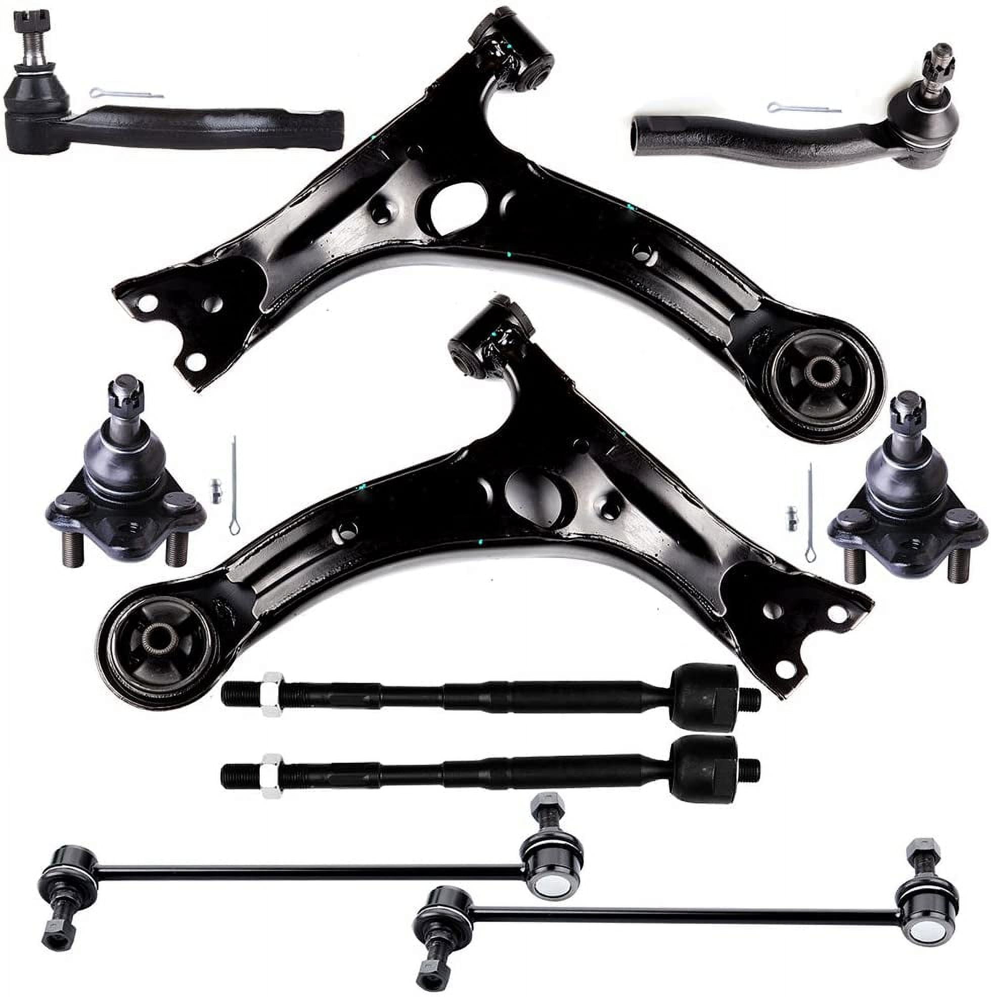 ECCPP Front Sway Bar End Link Inner Tie Rod End Lower Ball Joint Lower ...