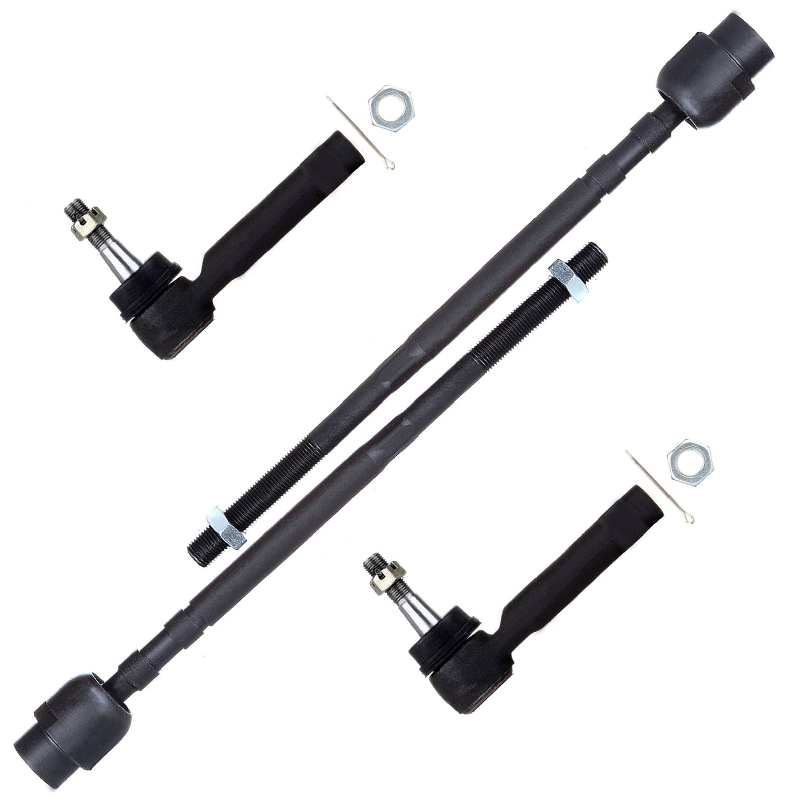 ECCPP Front Tie Rod End Inner And Outer Fit 1997-2009 for Chevrolet ...
