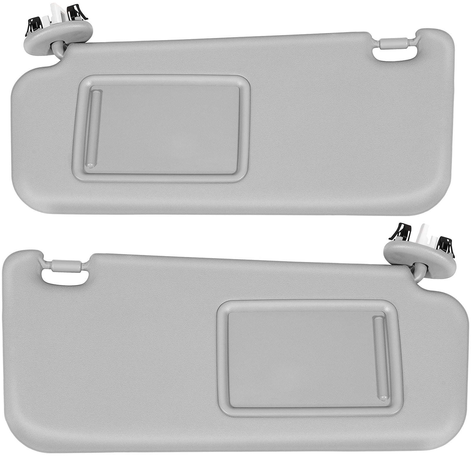 ECCPP Gray Sun Visor Pair Left and Right fit for 2006 2007 2008 2009 ...