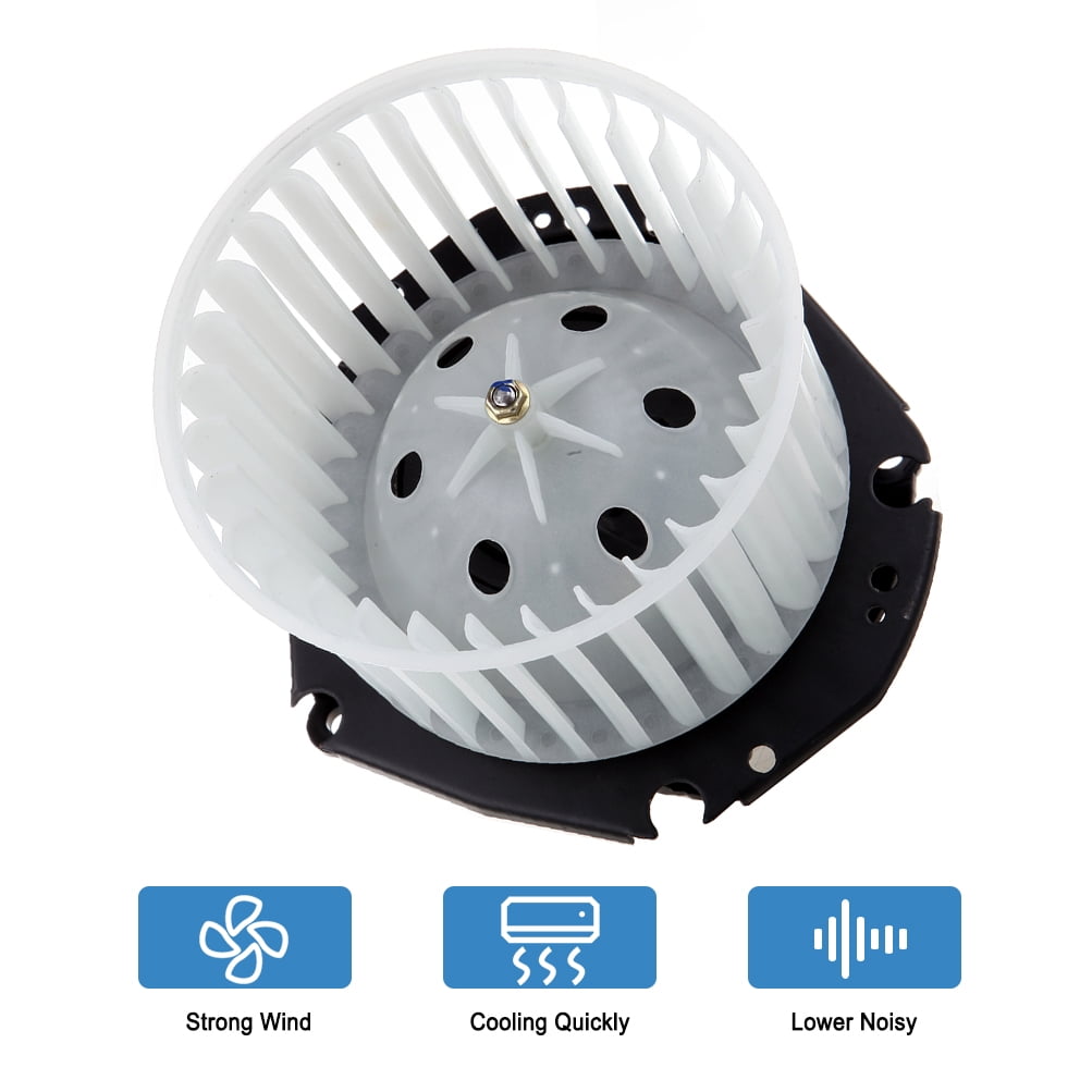 ECCPP HVAC Plastic Heater Blower Motor w/Fan Cage fit for 1992-1999 for ...