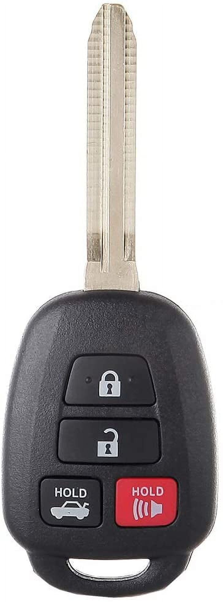 ECCPP HYQ12BDM 4 Buttons Uncut 314.3MHz Keyless Entry Remote Key Fob 12 ...