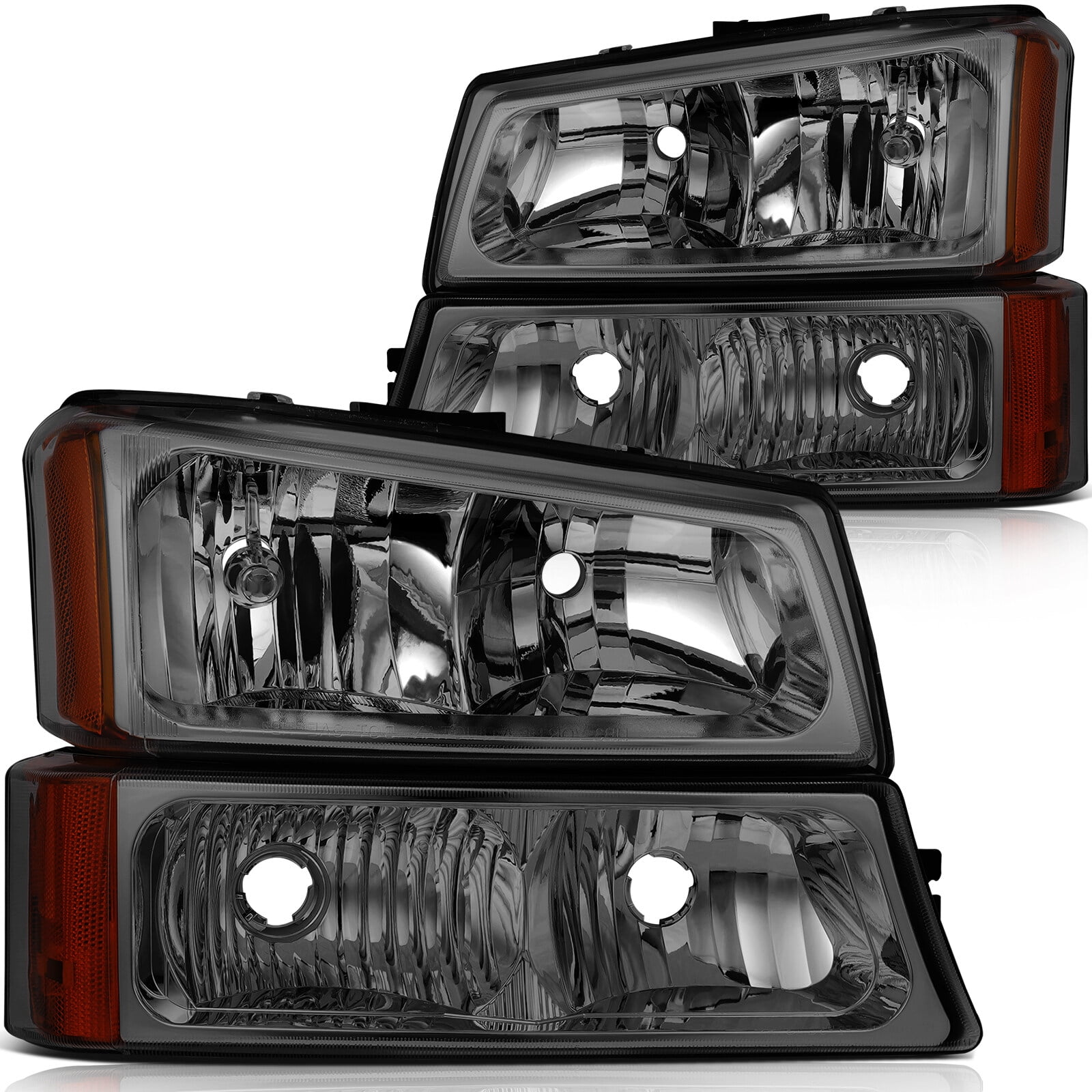 ECCPP Headlight Assembly for Chevrolet Avalanche 1500 2003,for ...