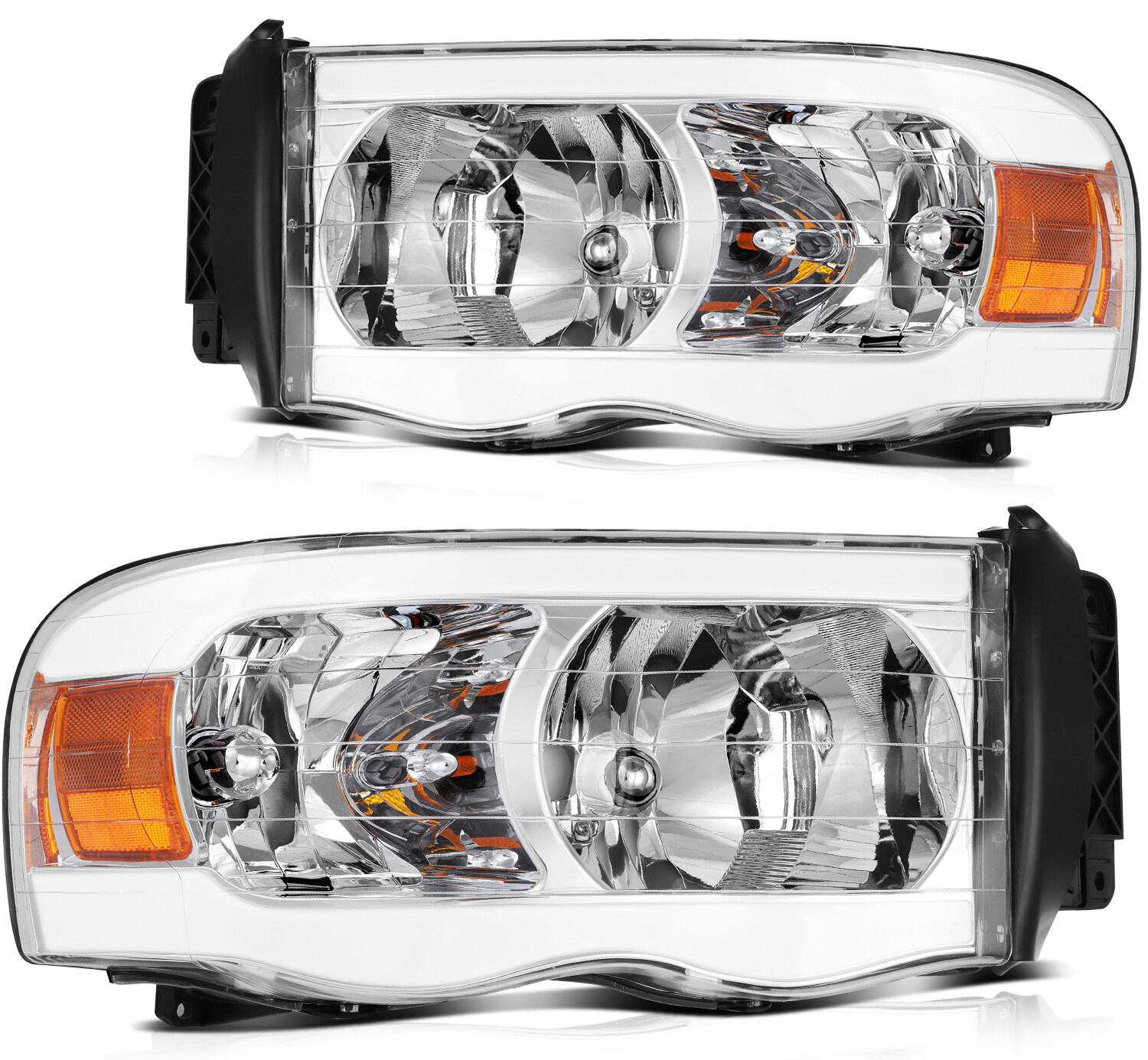 Dorman 1591987 Driver Side Headlight Assembly for Specific Dodge Models ...