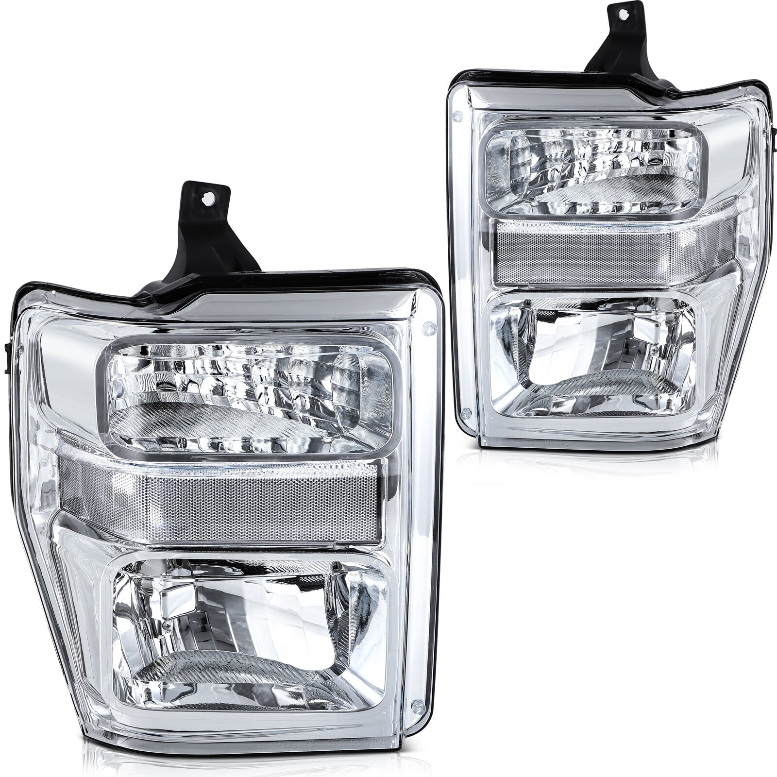 ECCPP Headlight Assembly for Ford For F-250 Super Duty 2008-2010,For ...