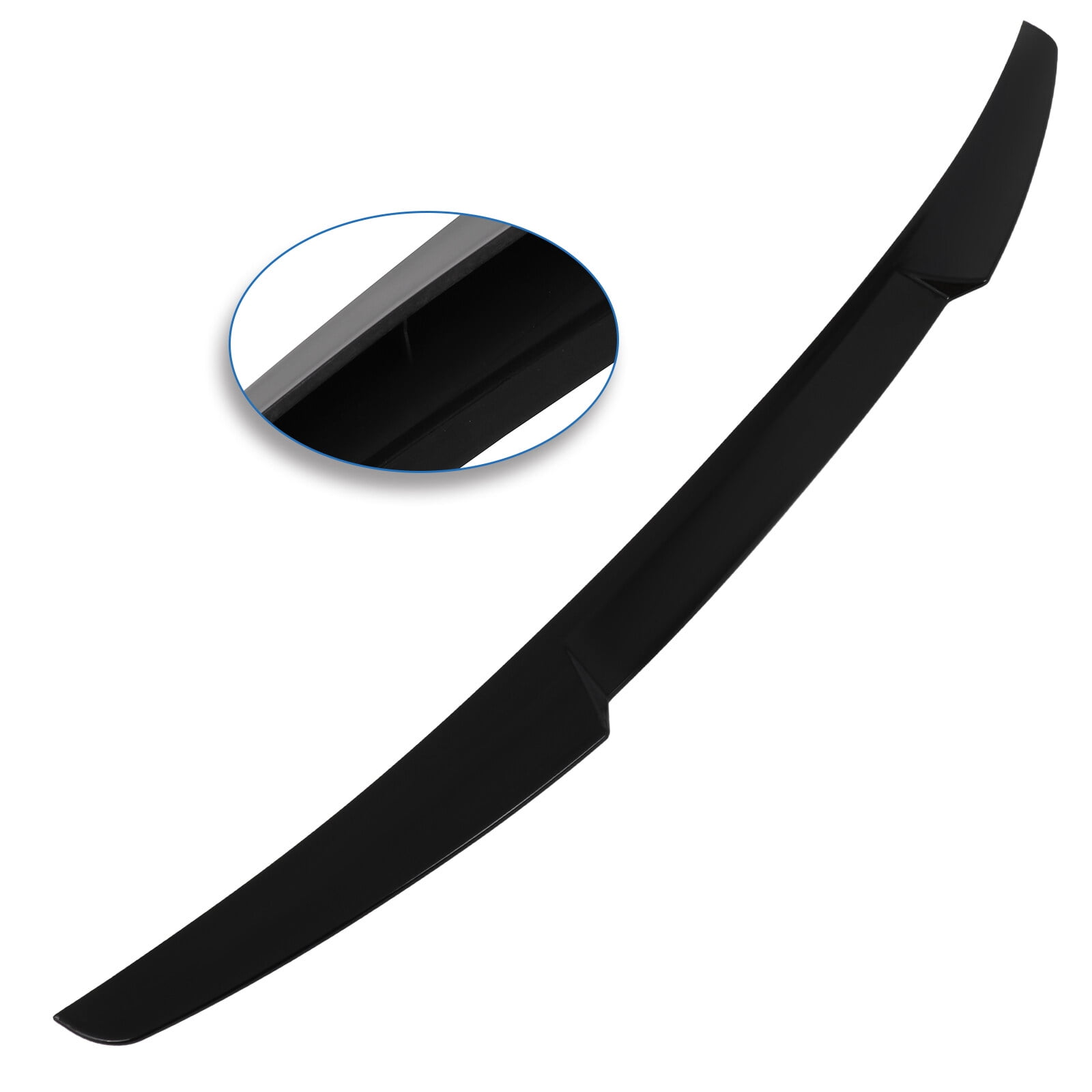 ECCPP High Kick Rear Trunk Spoiler Wing ABS fit for 2012-2018 for ...