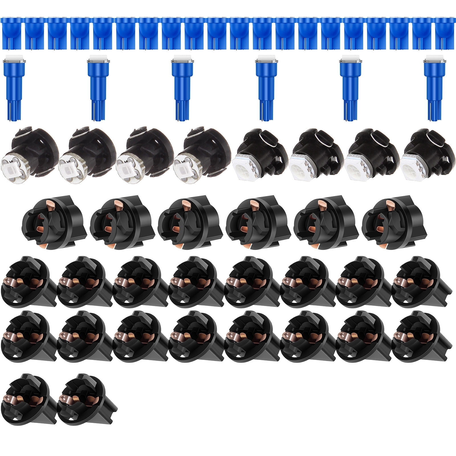 ECCPP Instrument Cluster Dash Panel Lights with Twist Lock Socket T10-6 ...