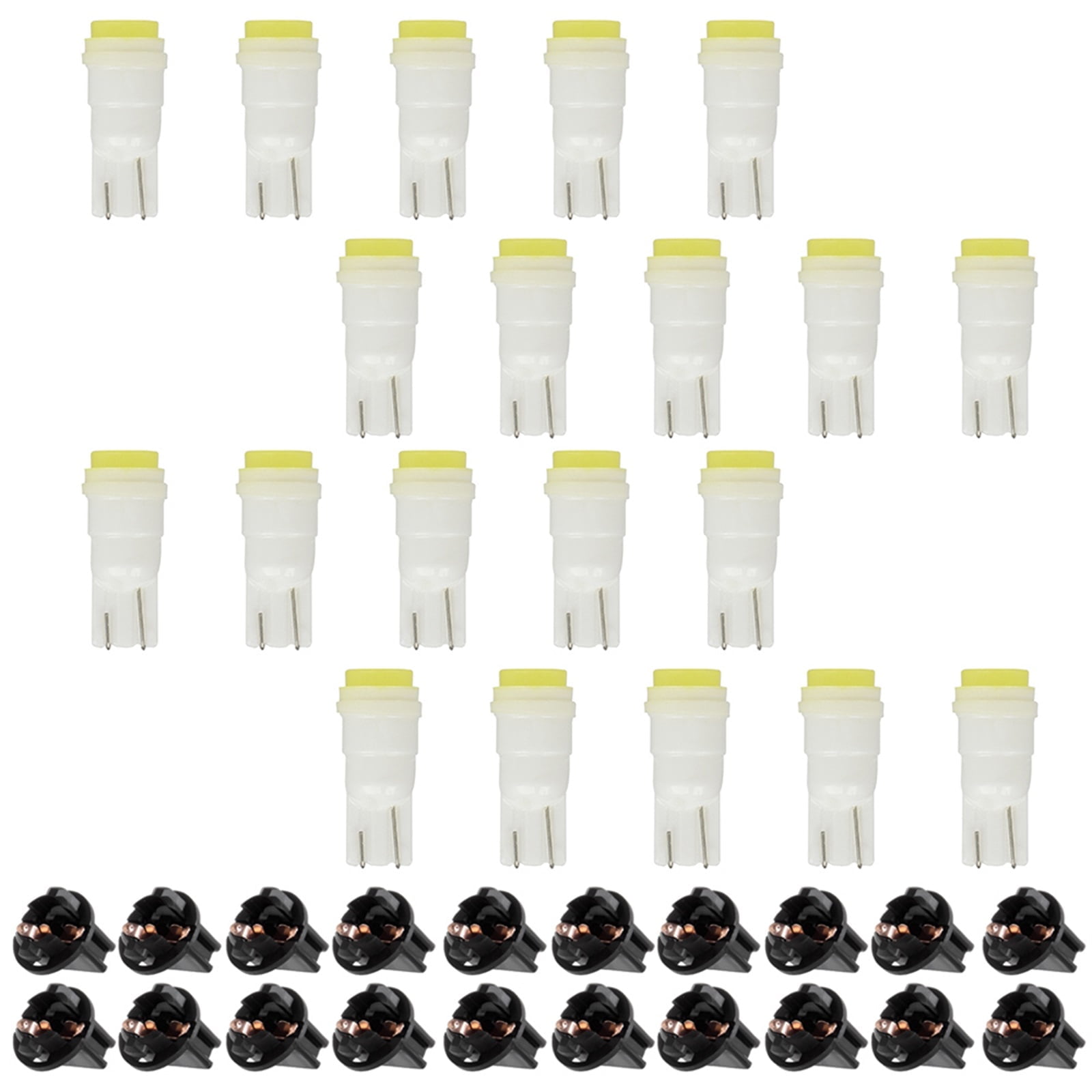 ECCPP Instrument Cluster Dash Panel Lights with Twist Lock Socket T10 ...