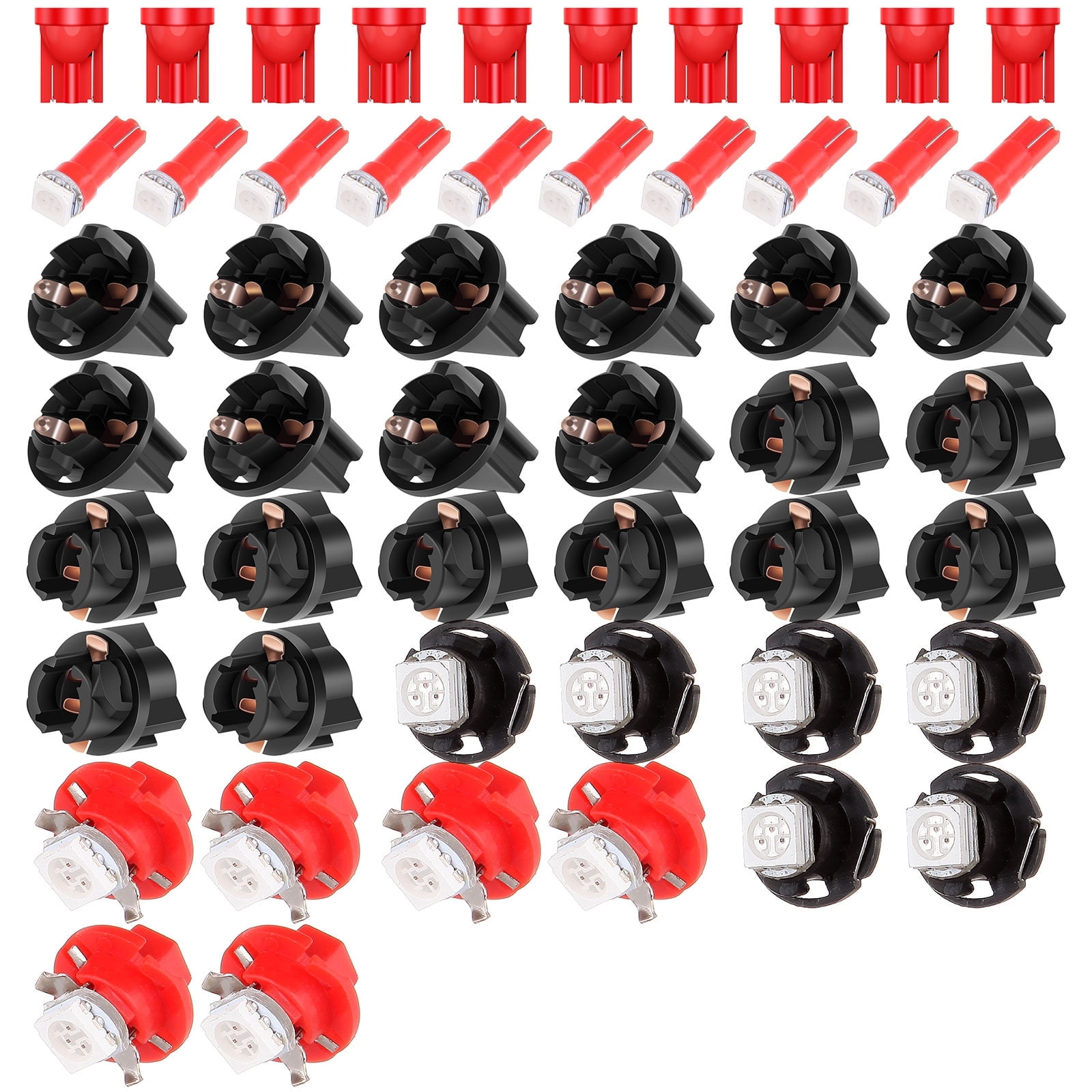 ECCPP Instrument Cluster Dash Panel Lights with Twist Lock Socket T10-6 ...