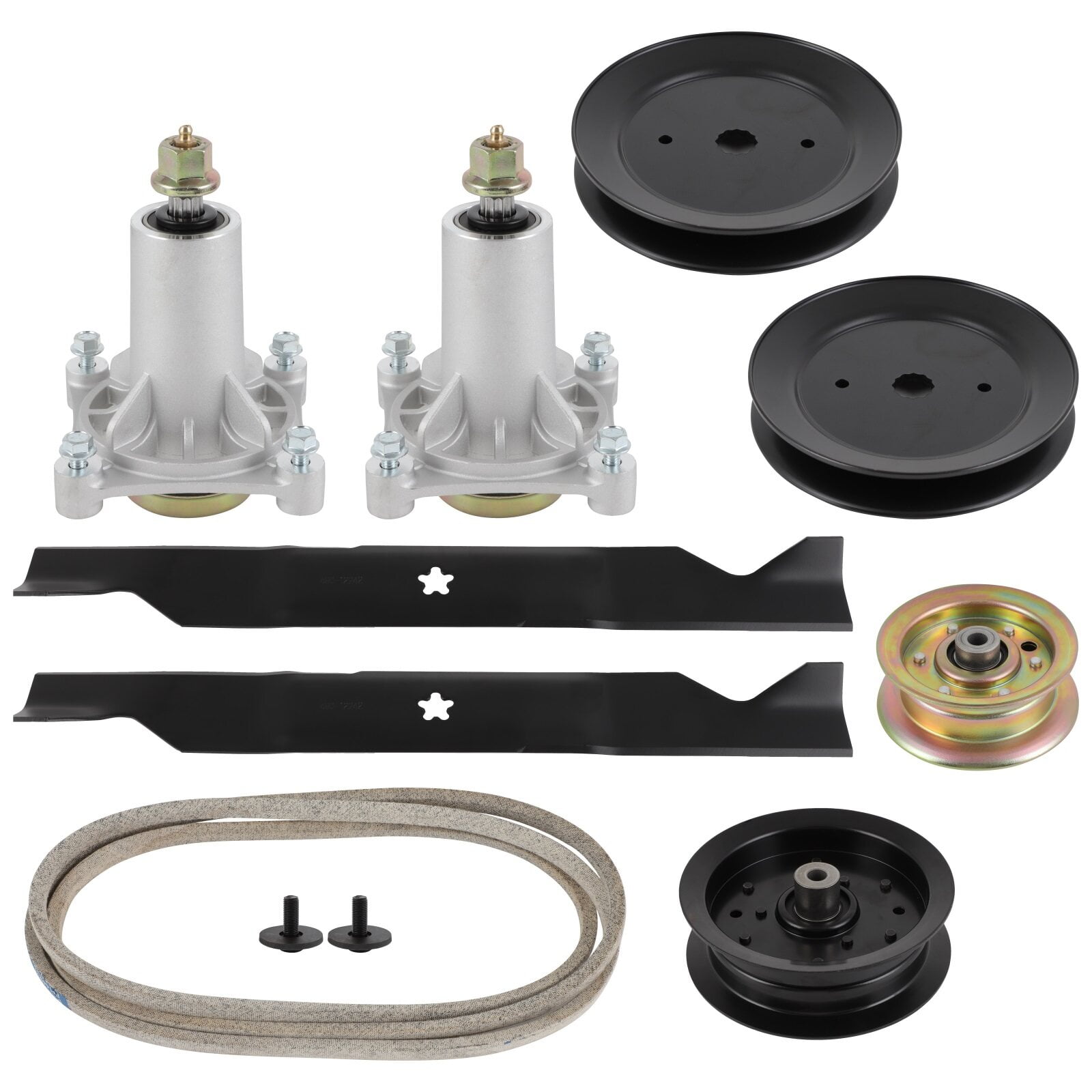 ECCPP Lawn Mower Deck Parts Rebuild Kit 46" Deck Rebuild Kit Compatible for Husqvarna PB195H46YT ...