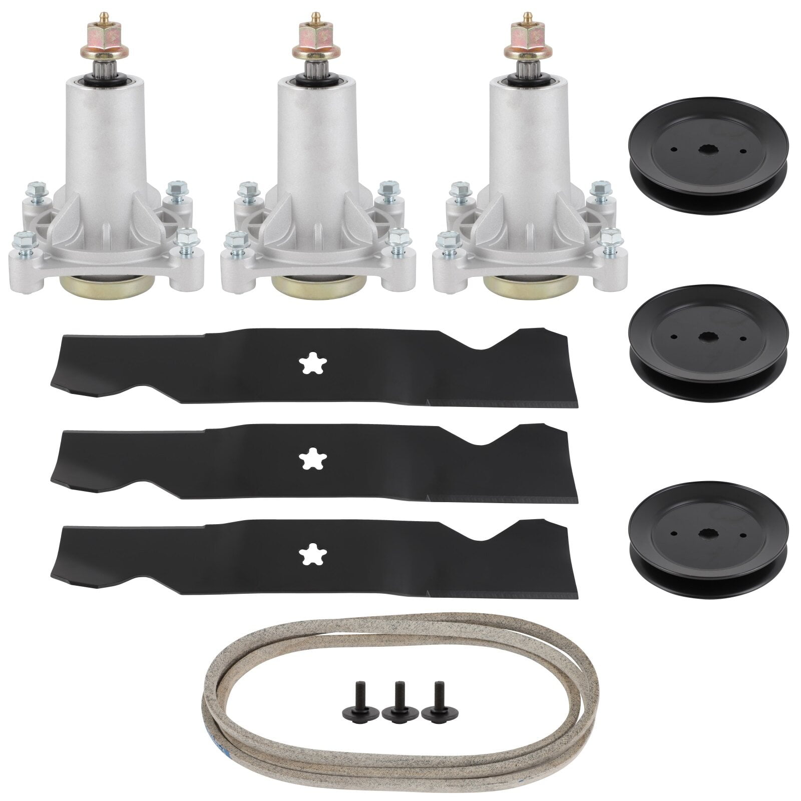 ECCPP Lawn Mower Deck Parts Rebuild Kit 54" Deck Rebuild Kit Compatible for Husqvarna LGT2654 ...