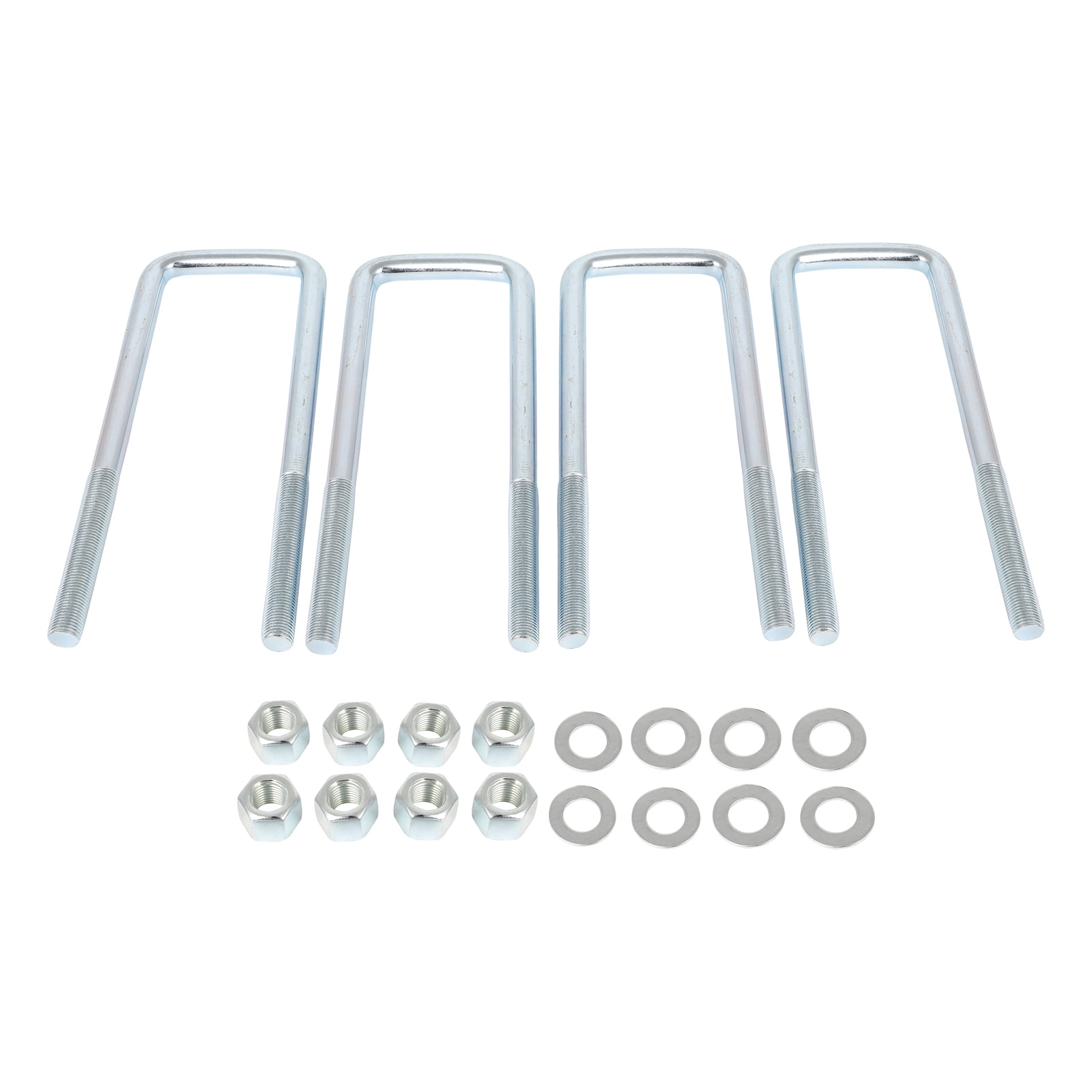 ECCPP Leaf Springs 2.5" Wide 8.75" Long Square U-Bolts Fits For 1988 ...