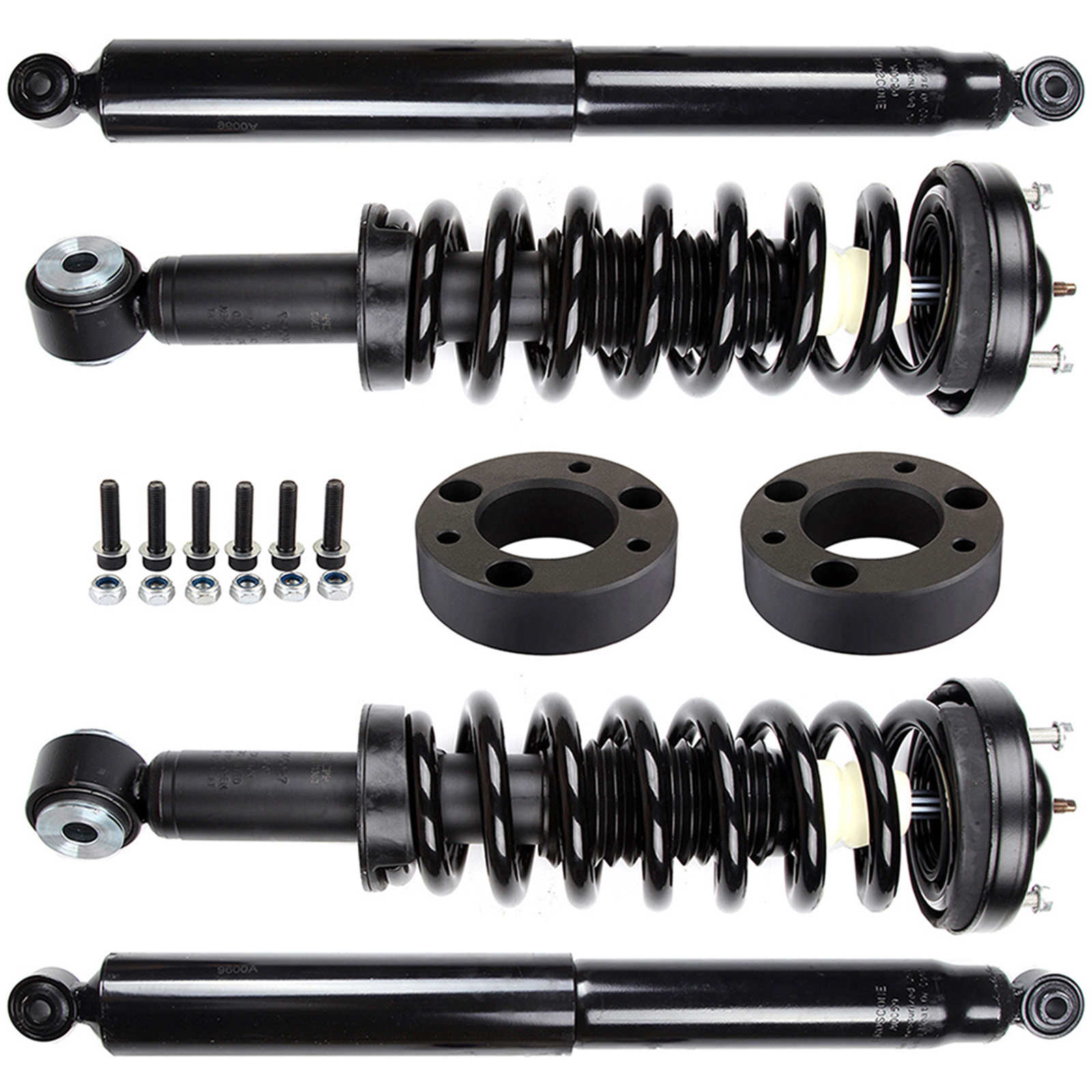 MaxTrac 15-18 Ford F-150 2WD/4WD 2.5in/1in Complete Leveling Kit ...